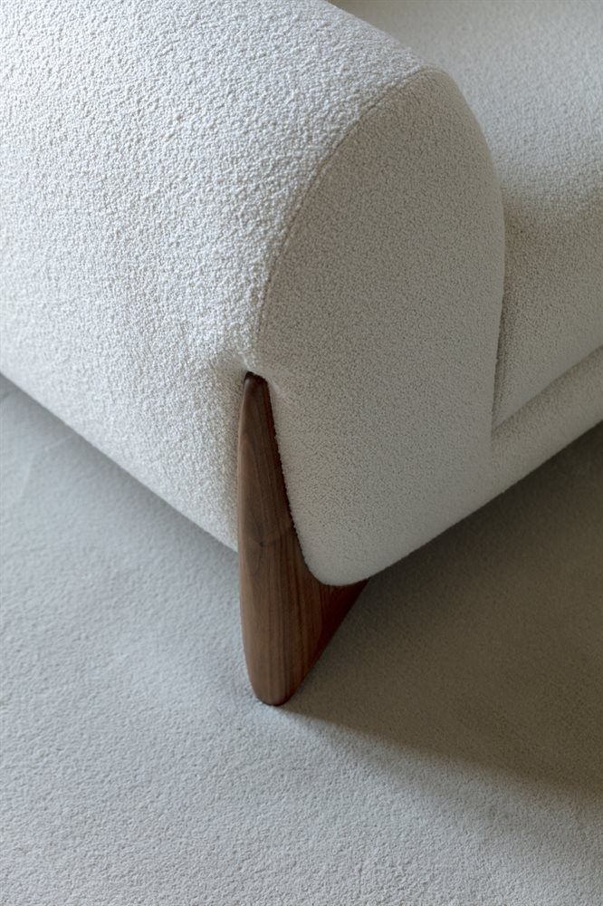 SOFTBAY 3 seater fabric sofa By Porada | design Giuseppe Viganò