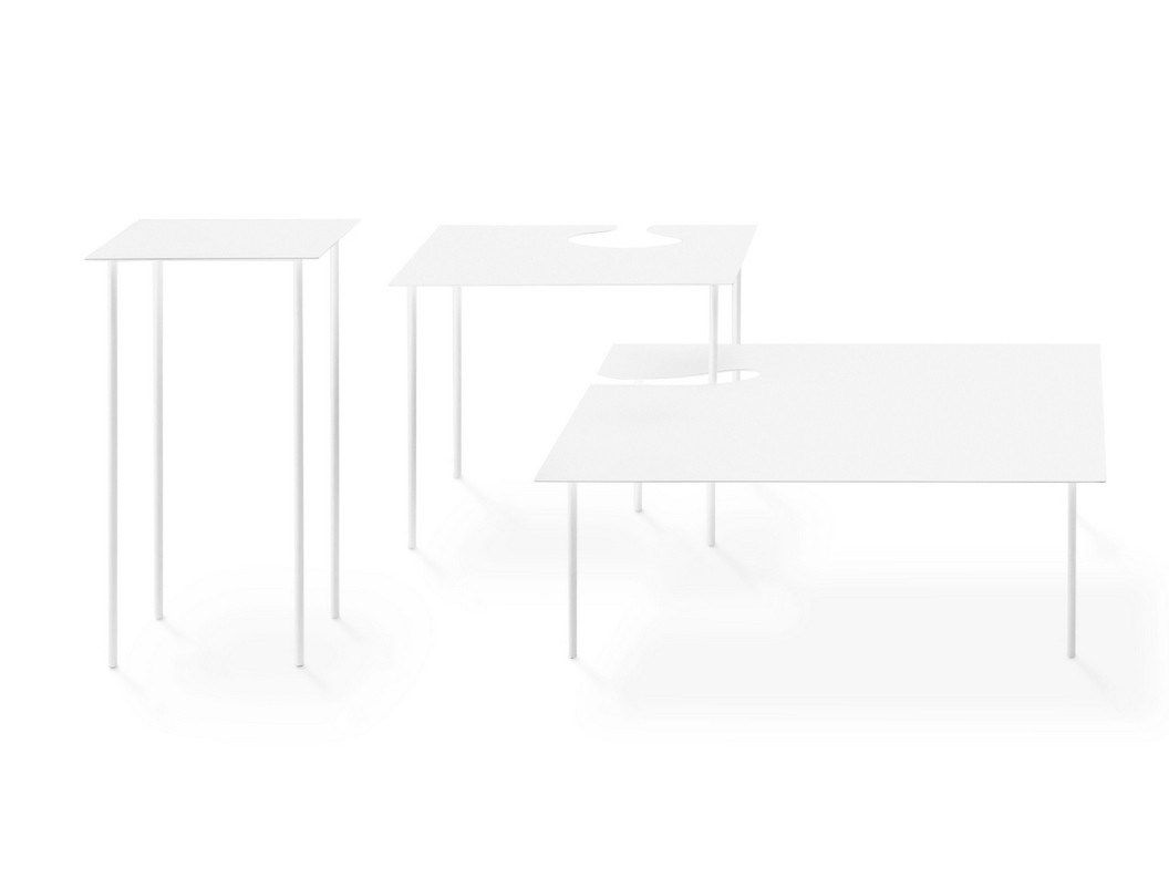 SOFTER THAN STEEL | Coffee table By Desalto design Nendo