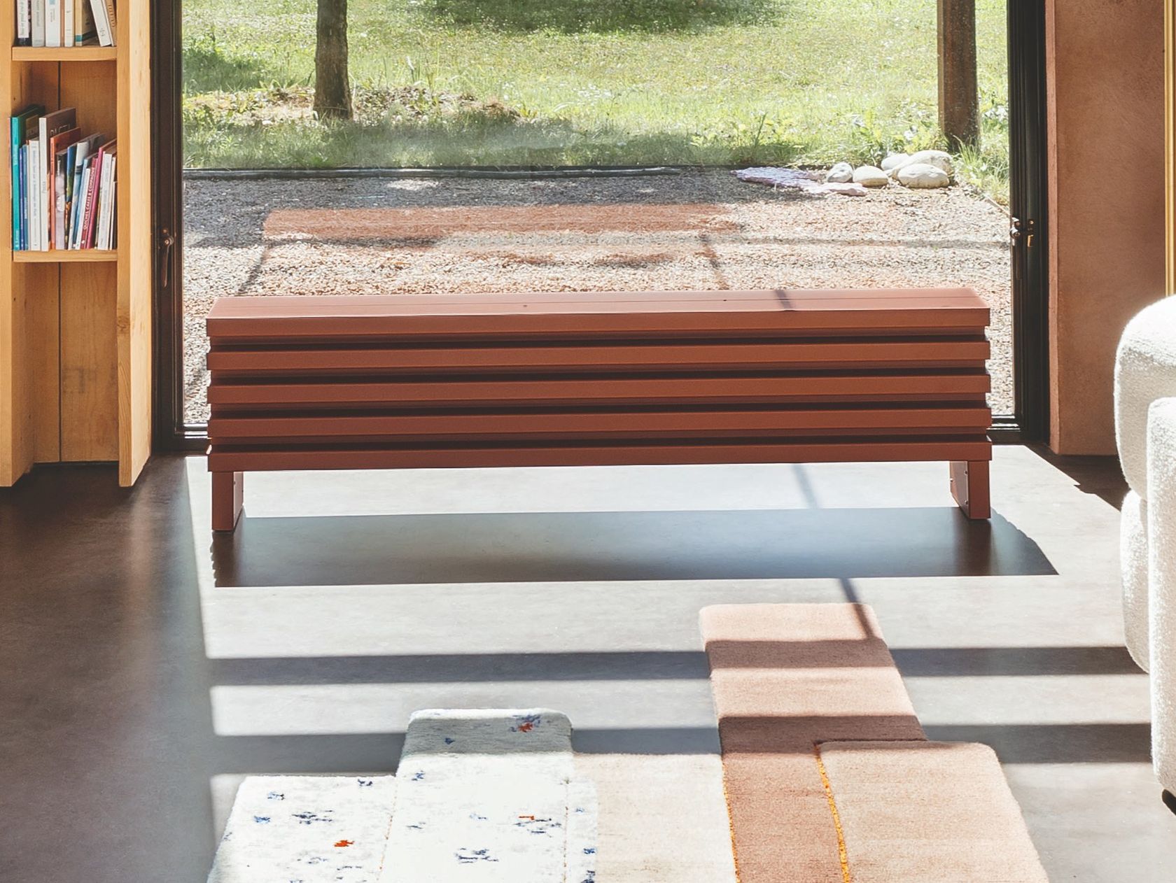 SOHO Hot-water horizontal bench radiator By Tubes | design Palomba ...