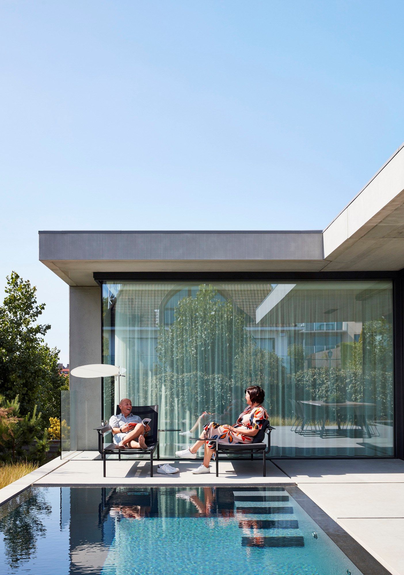 Garden sofa / sun lounger SOL+LUNA AUSTRALIS By Extremis design Dirk ...