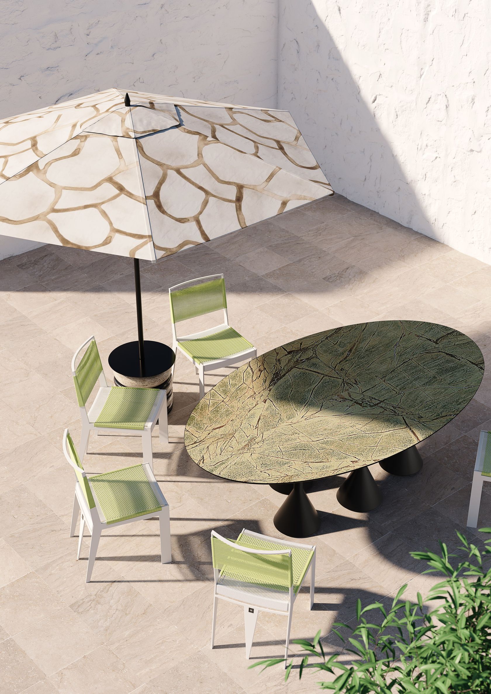 SOLEIL | Oval table By HOMMÉS