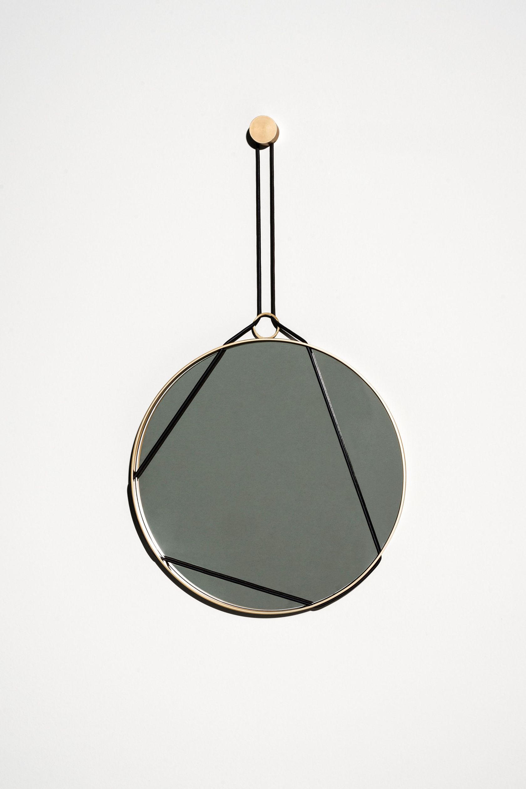 Round wall-mounted framed mirror SOLEIL By Tacchini Edizioni design ...