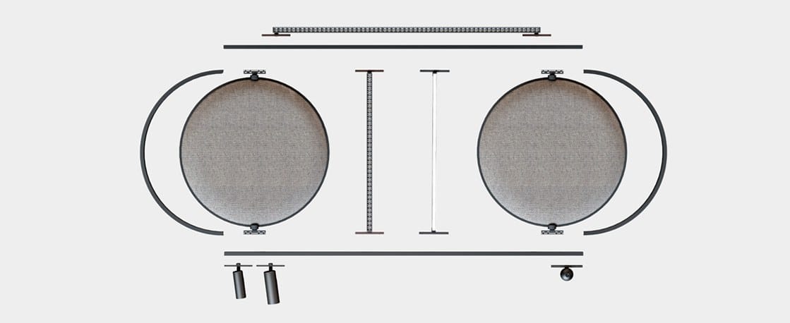 LED track-Light SOLI By Delta Light design UNStudio
