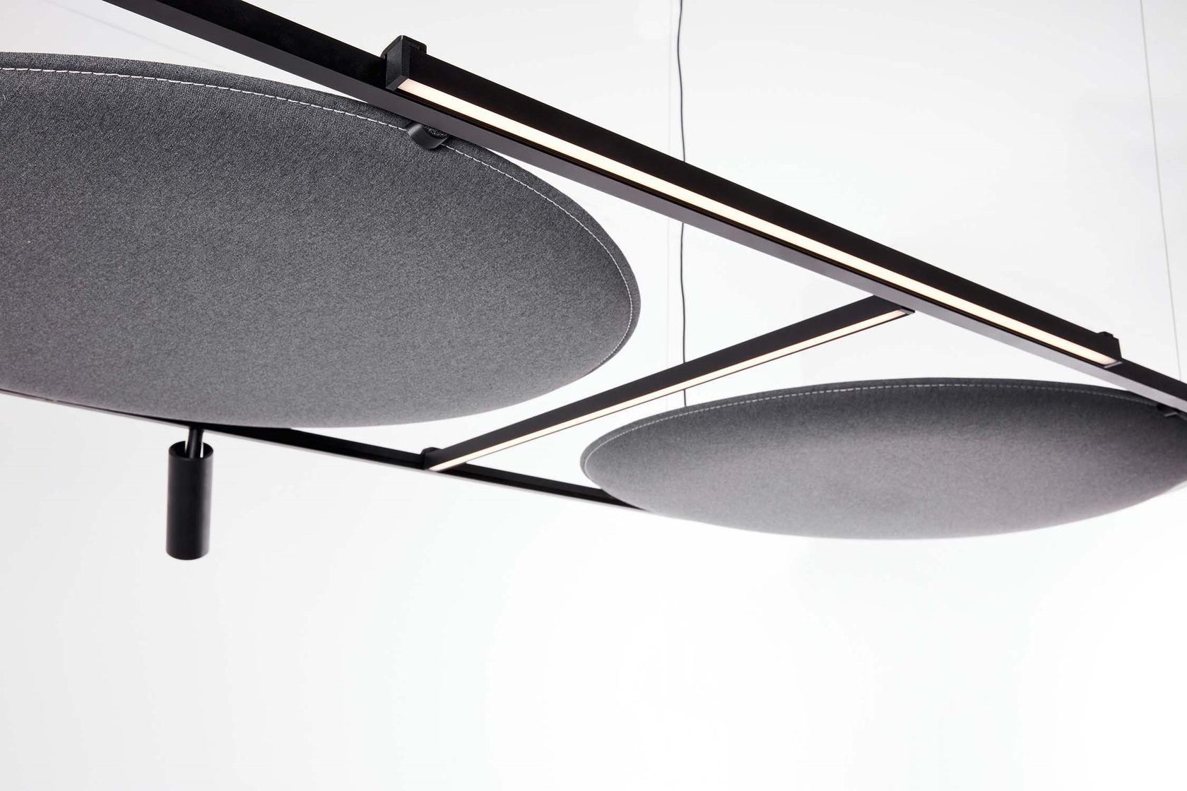 Contemporary style LED metal track-Light SOLISCAPE By Delta Light ...