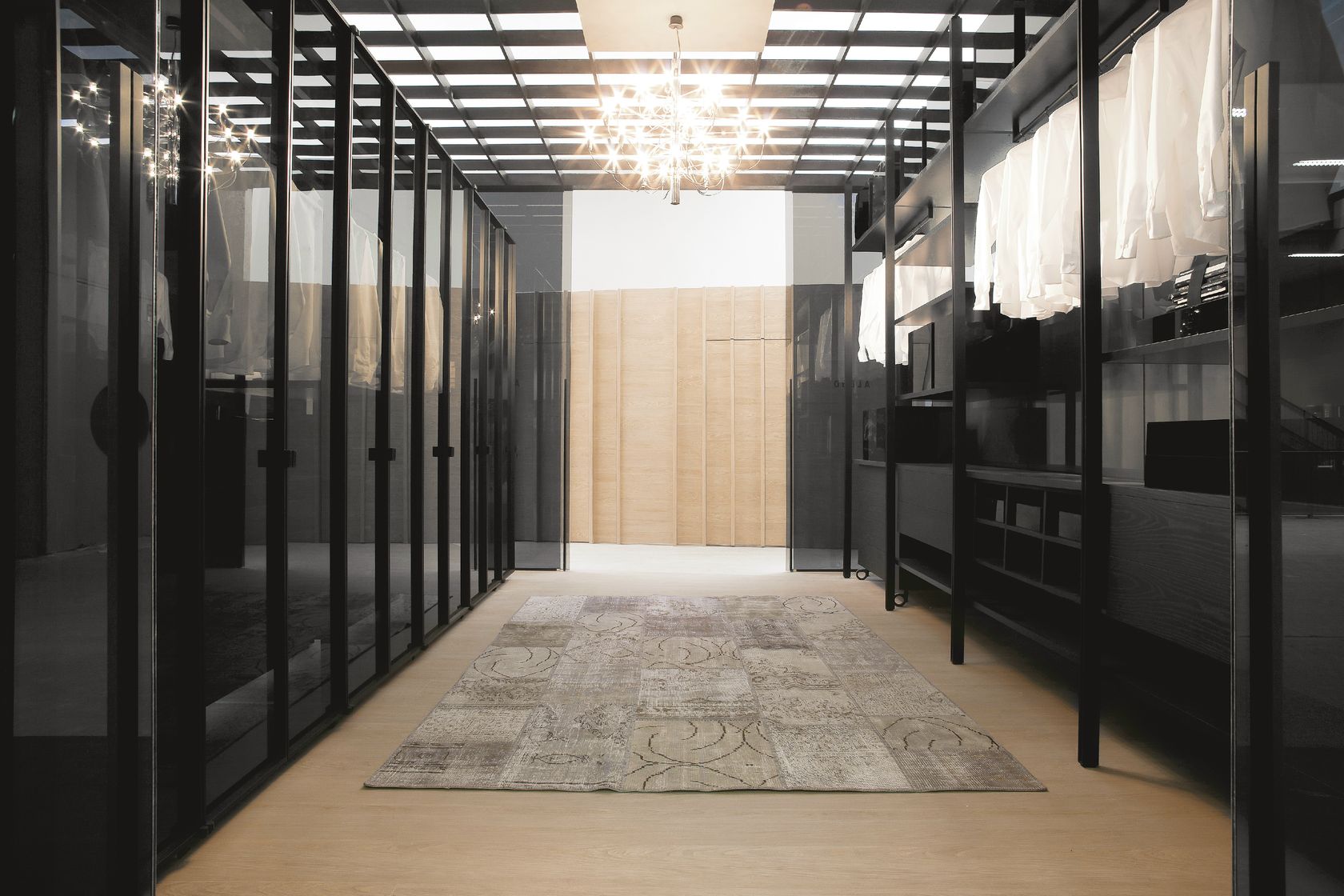 SOLO | Walk-in wardrobe By ALBED by Delmonte