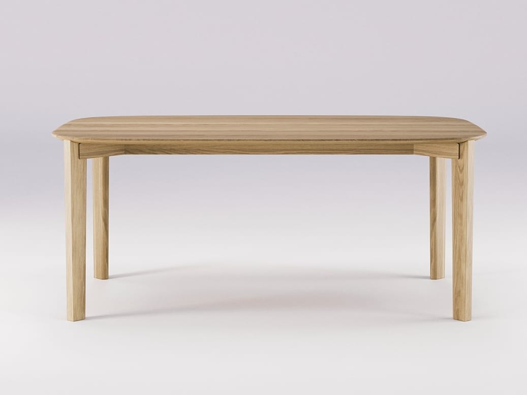 SOMA Rectangular wooden table By Wewood | design Christian Haas