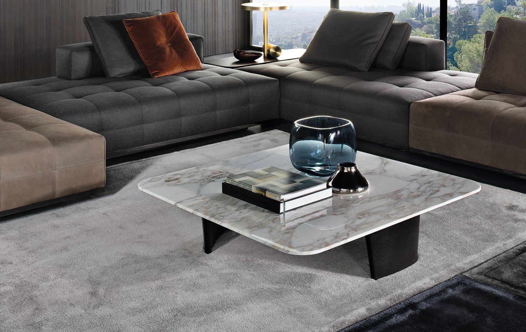 SONG Coffee table By Minotti | design Rodolfo Dordoni