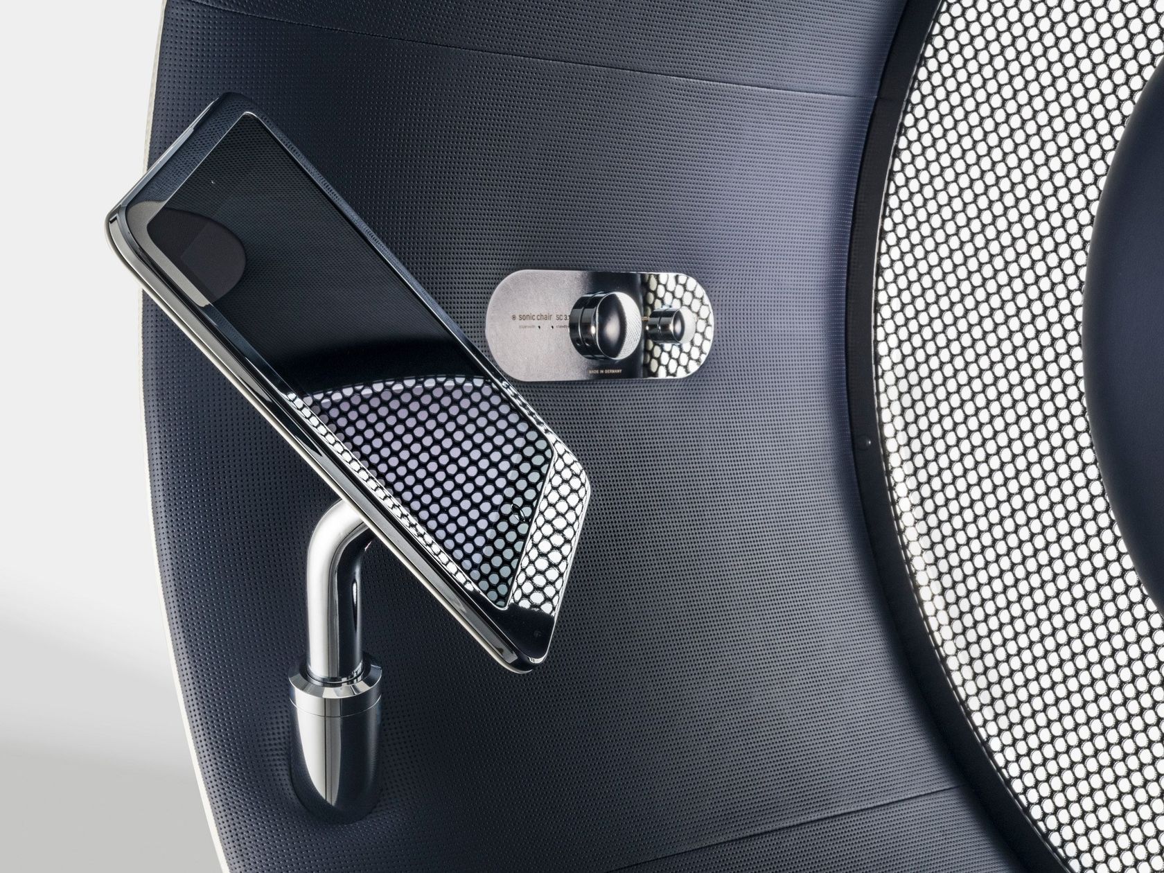 SONIC CHAIR - FIRST CLASS Acoustic armchair with iPad By Sonic chair ...