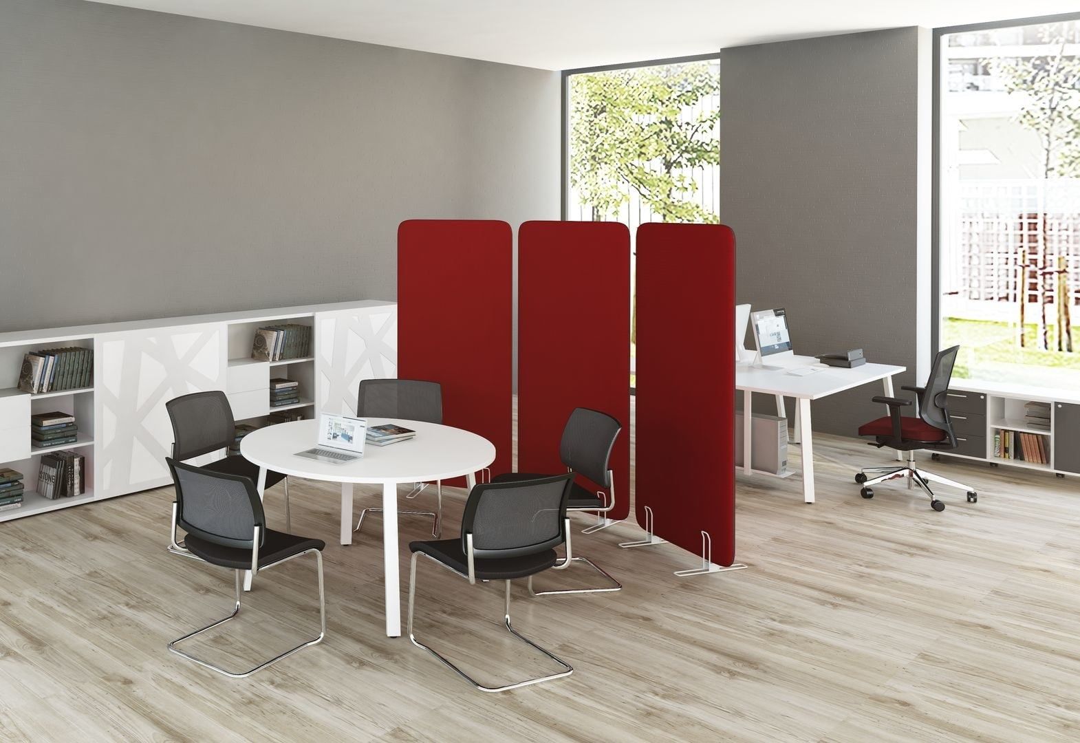 SONIC | Free standing workstation screen By MDD