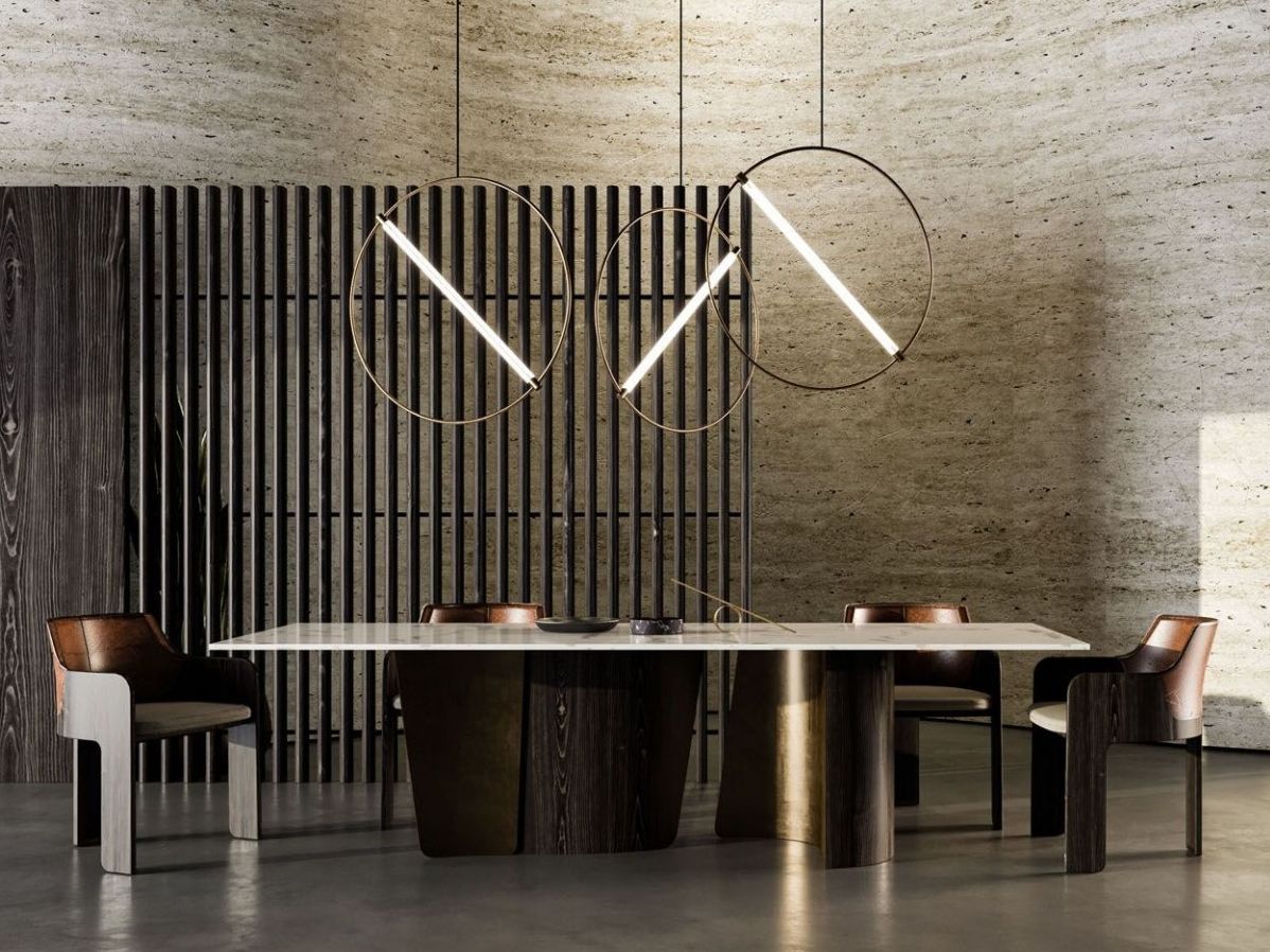 SOUL Upholstered wooden chair with armrests By ENNE | design Maurizio ...