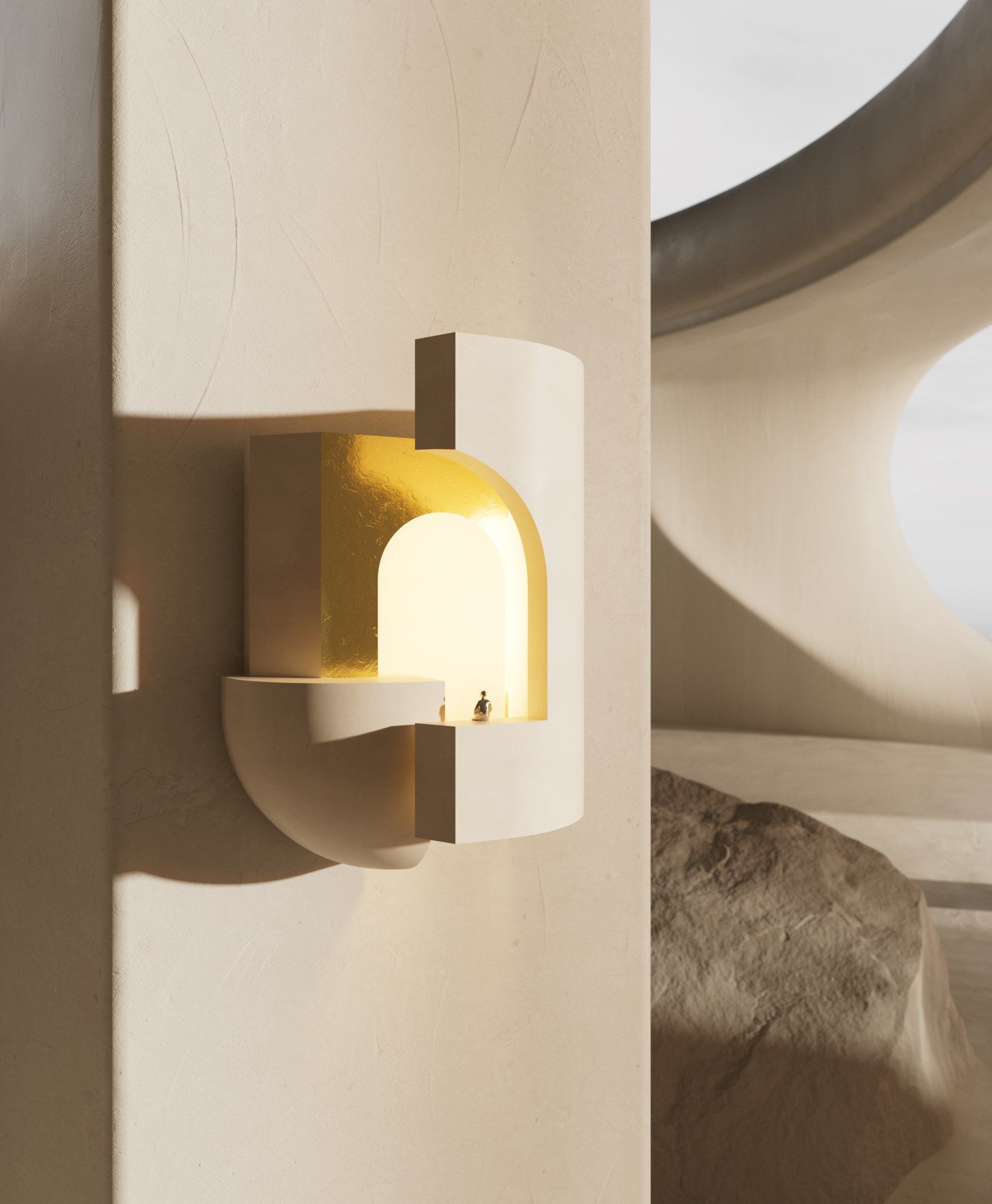 SOUL STORY 4 壁灯 By DCW éditions 设计师Charles Kalpakian