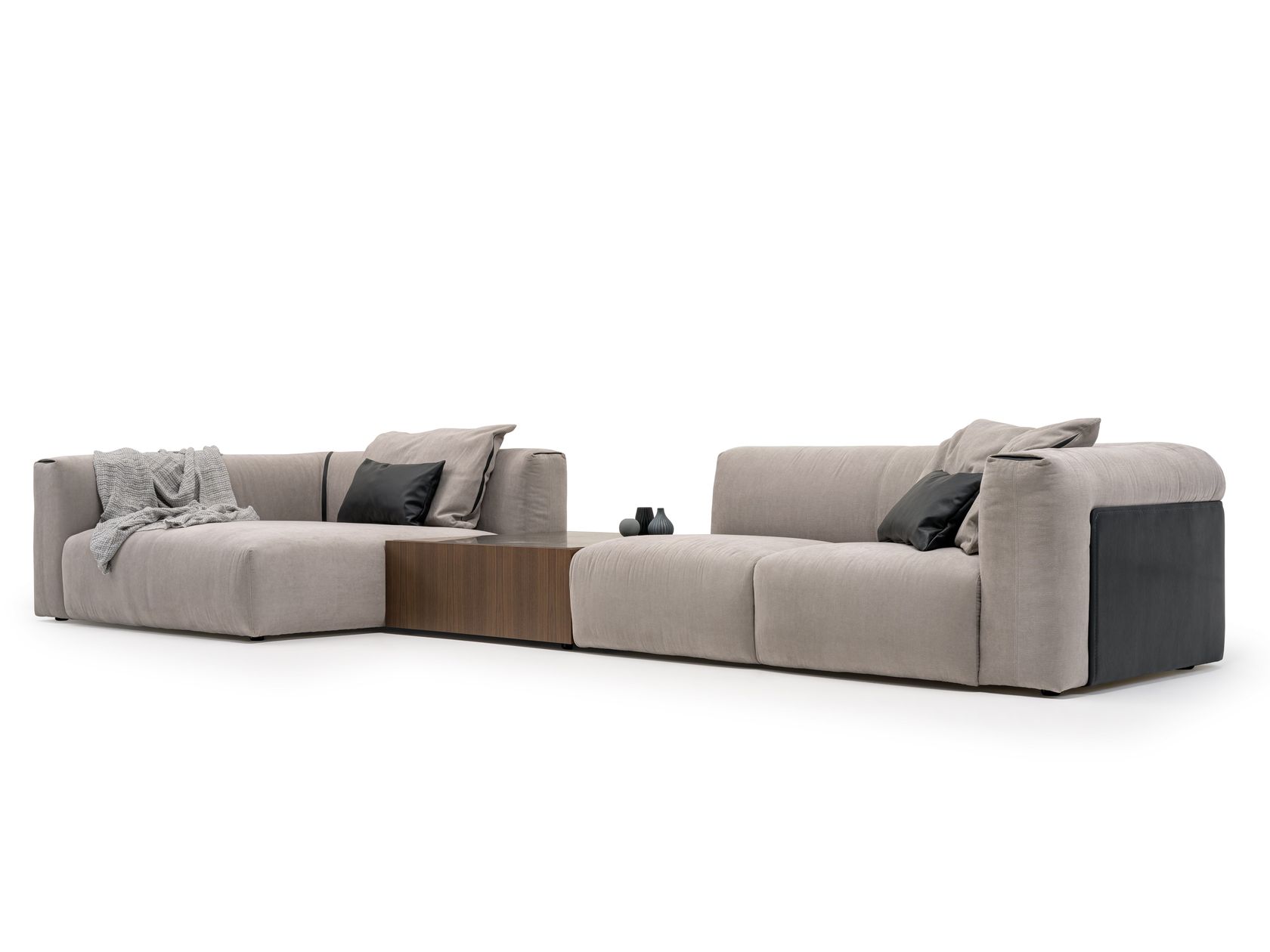 SOUL | Divano componibile By Turri design Giuseppe Viganò