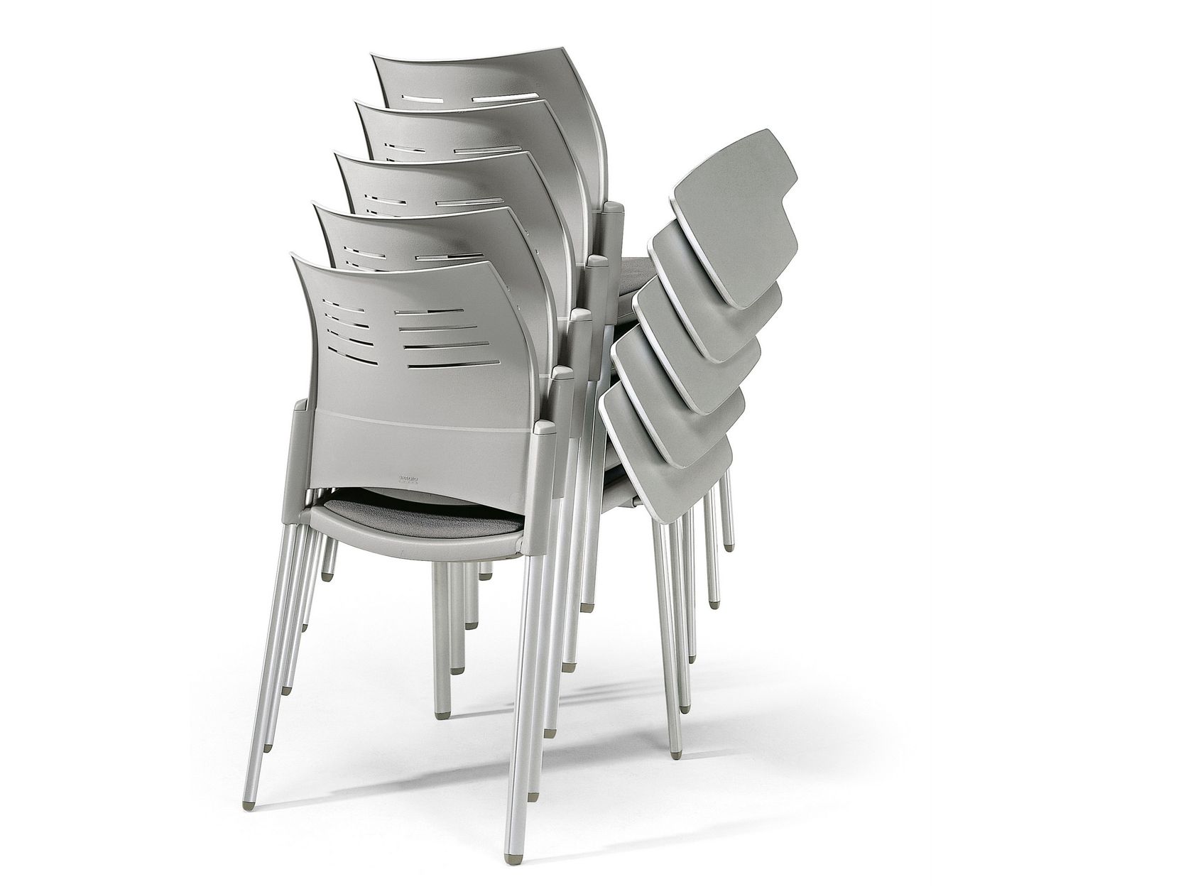 SPACIO Training chair with armrests By ACTIU | design Sigfrido Bilbao