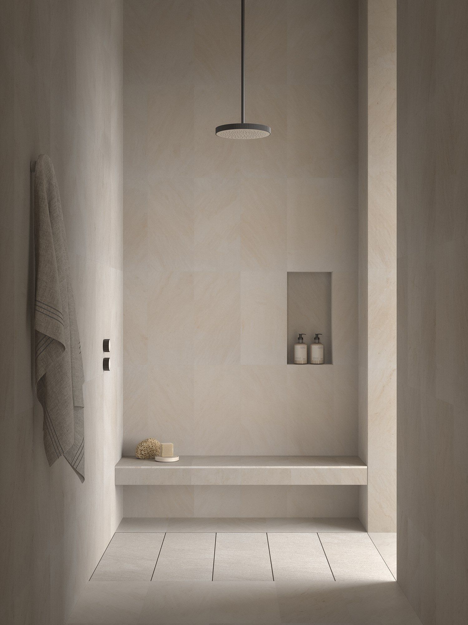 SPAGHETTI Stone 3D Wall Cladding By Salvatori | design Elisa Ossino