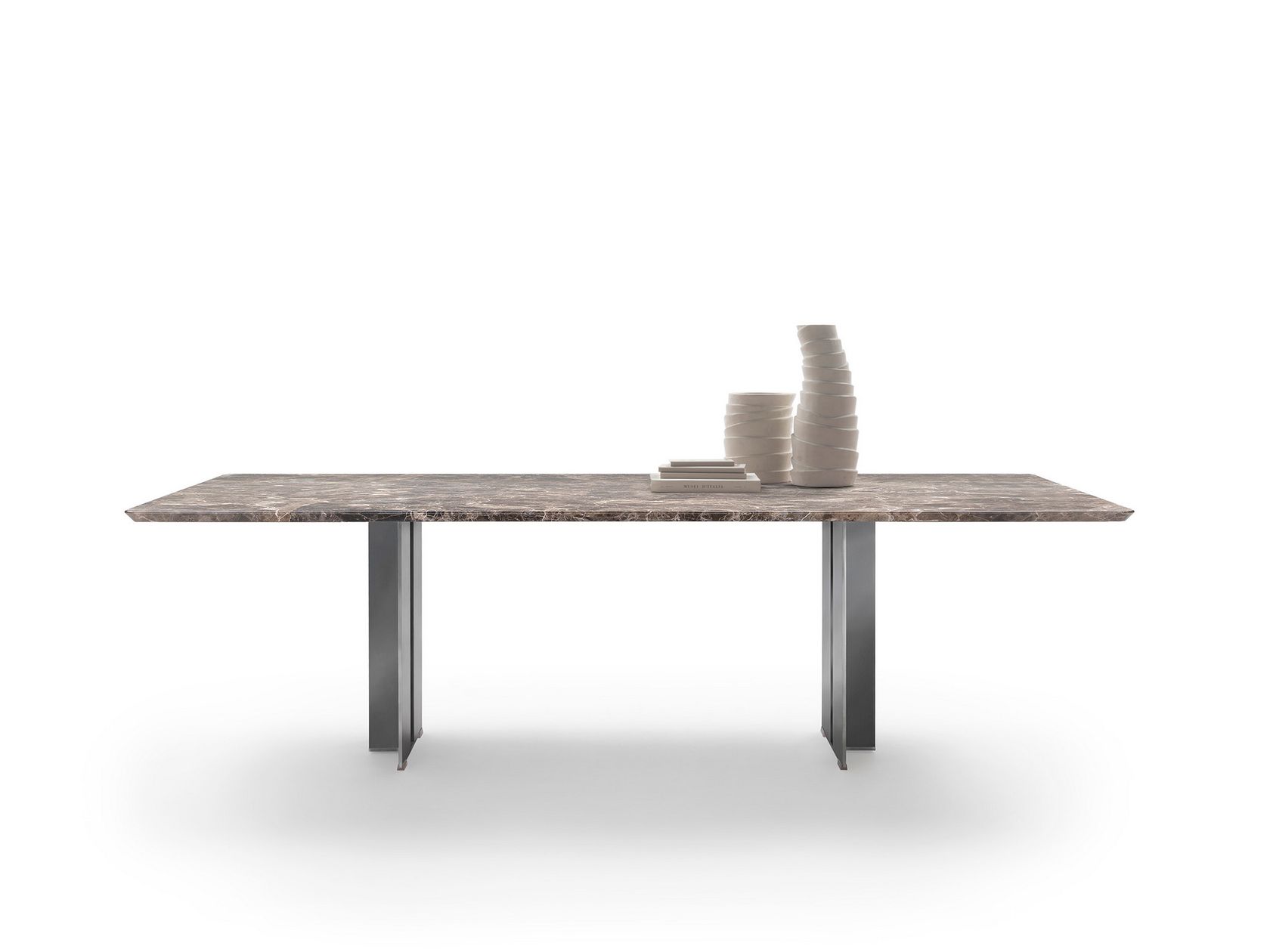 SPELLO Rectangular marble dining table By Flexform | design Gabriele ...