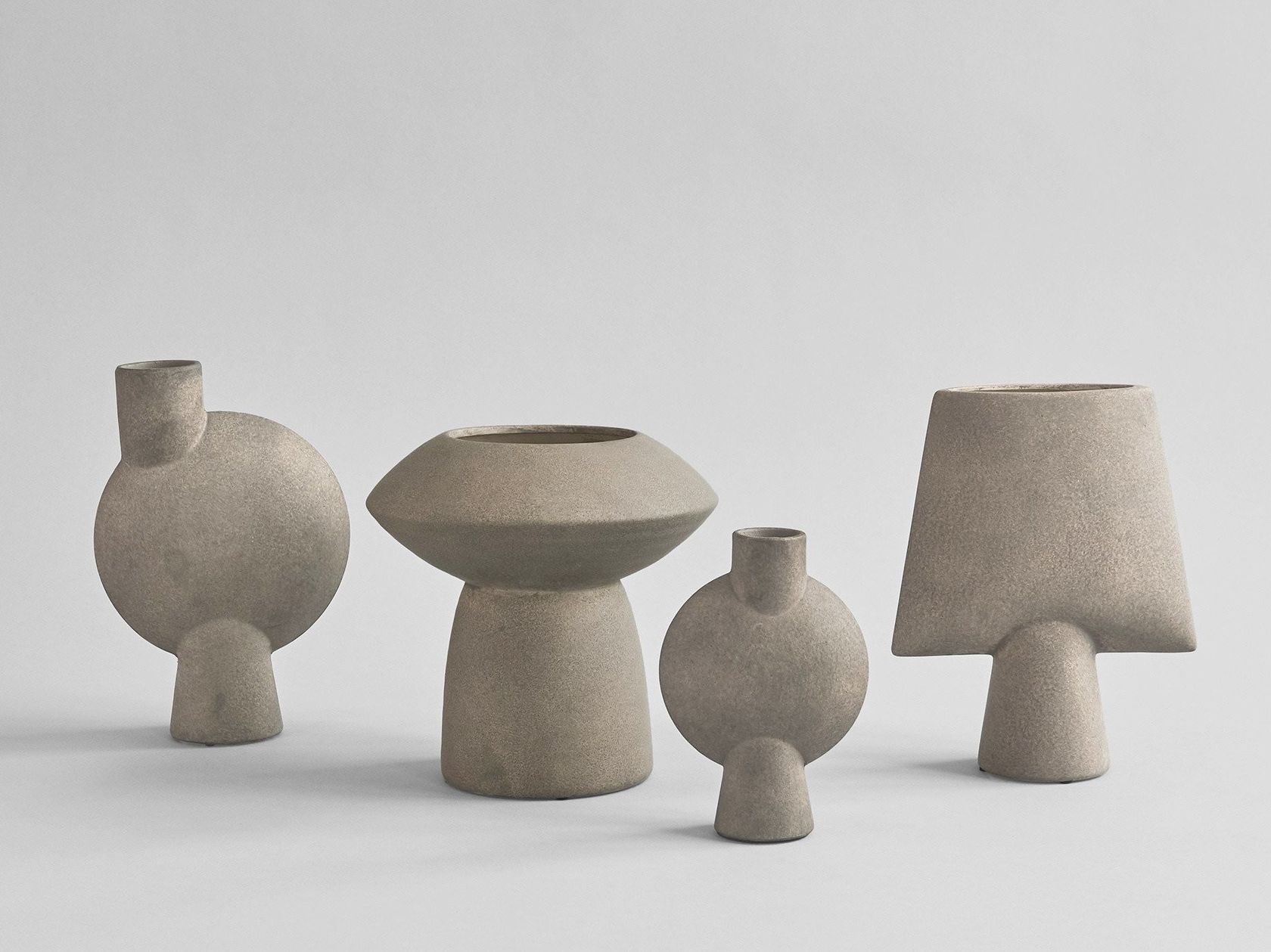 Ceramic vase SPHERE VASE FAT Sphere Collection By 101 Copenhagen design ...