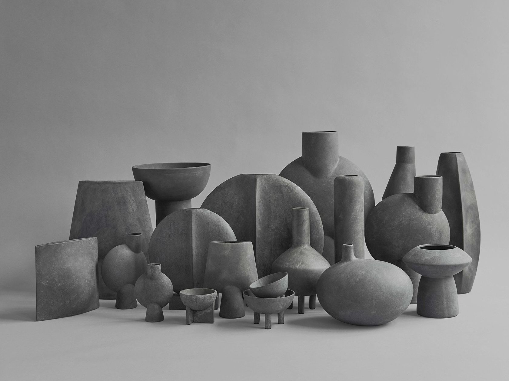 Ceramic vase SPHERE VASE FAT Sphere Collection By 101 Copenhagen design ...