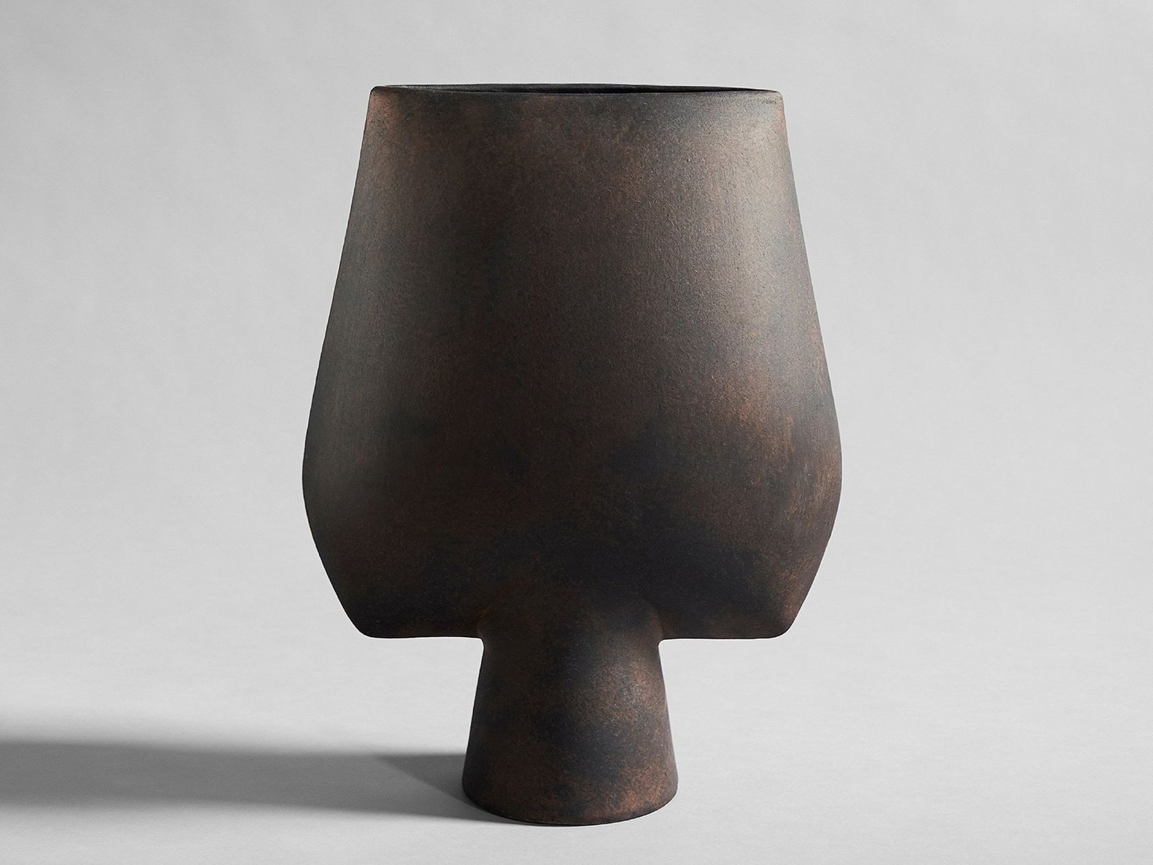 Vaso in ceramica SPHERE VASE SQUARE BIG Collezione Sphere By 101 ...