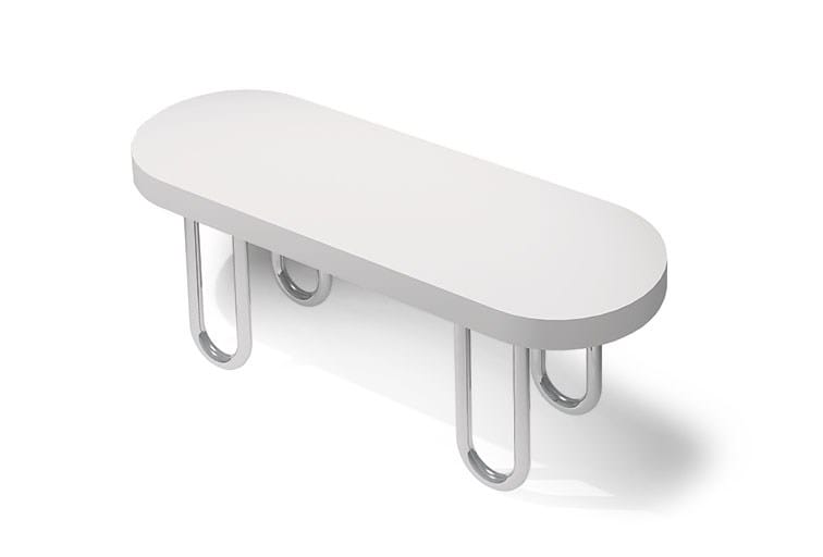 Backless laminate bench seating SPIDER By FIT INTERIORS design Simone ...