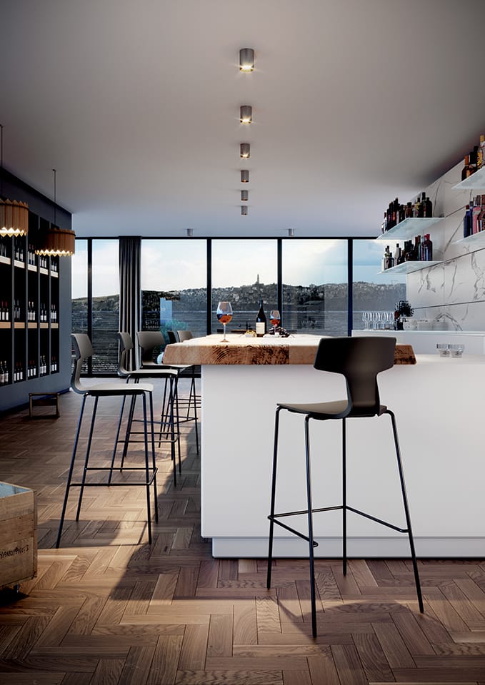 SPLIT 3B stool By COLOS design Francesco Meda