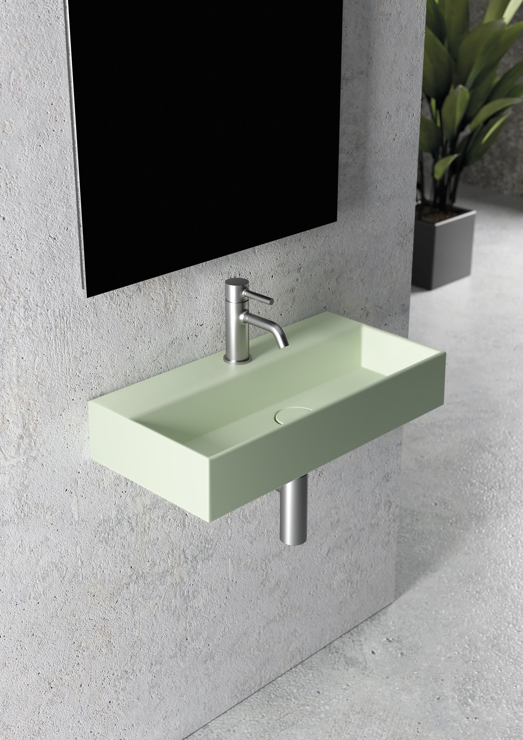 SPY Countertop rectangular ceramic handrinse basin By Alice Ceramica ...