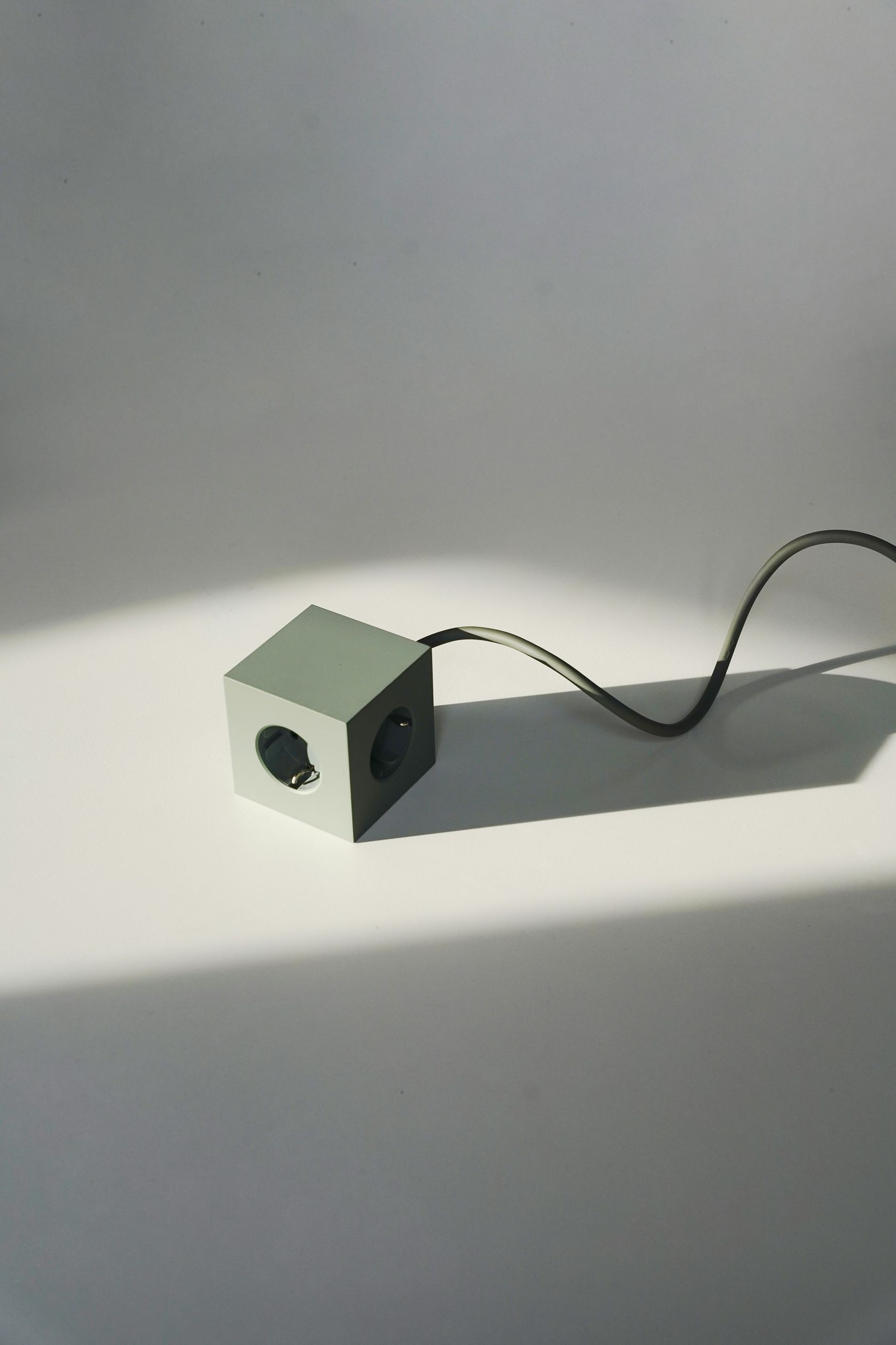 SQUARE 1 | Plastic electrical socket By Avolt design Avolt design studio