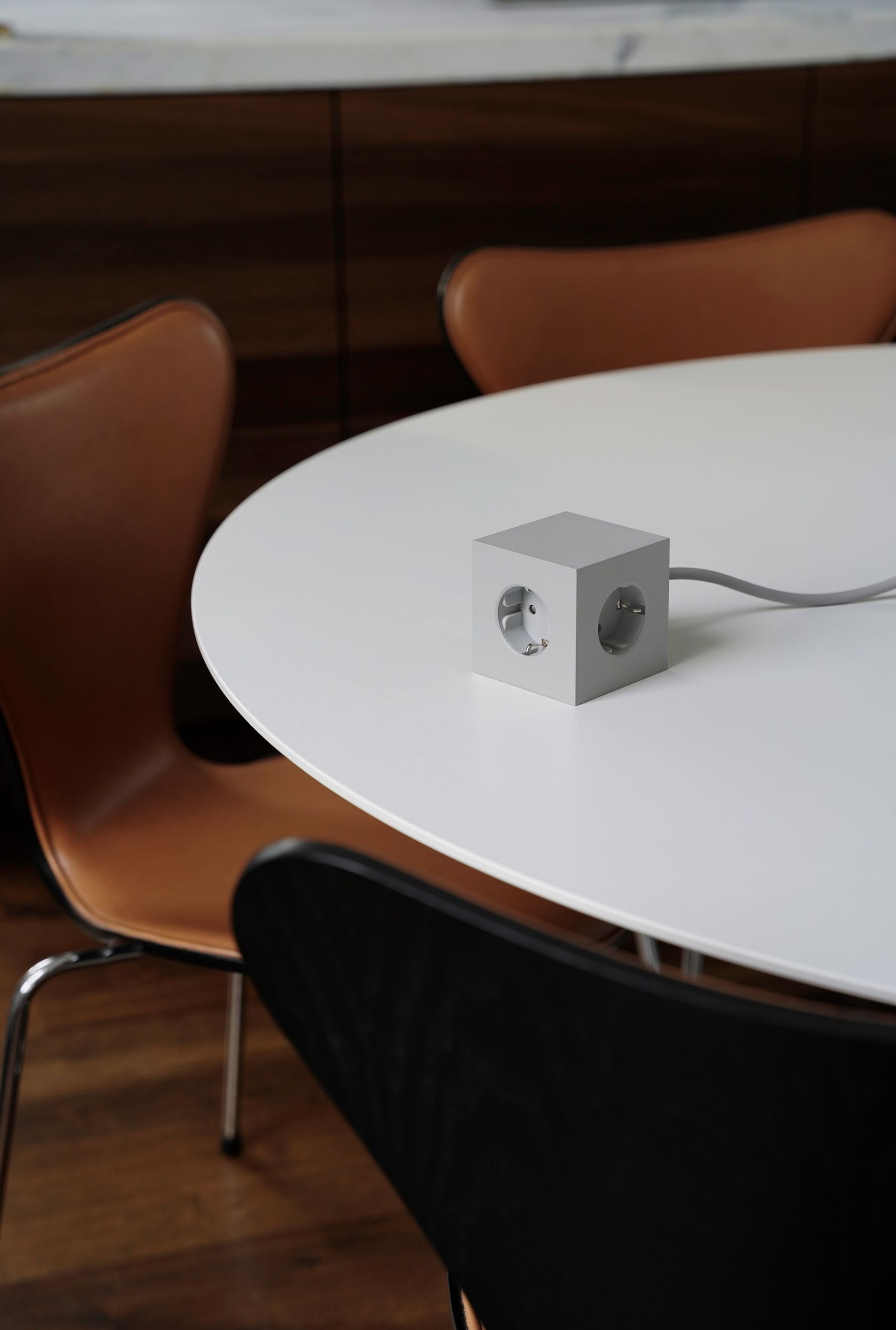 SQUARE 1 | Plastic electrical socket By Avolt design Avolt design studio