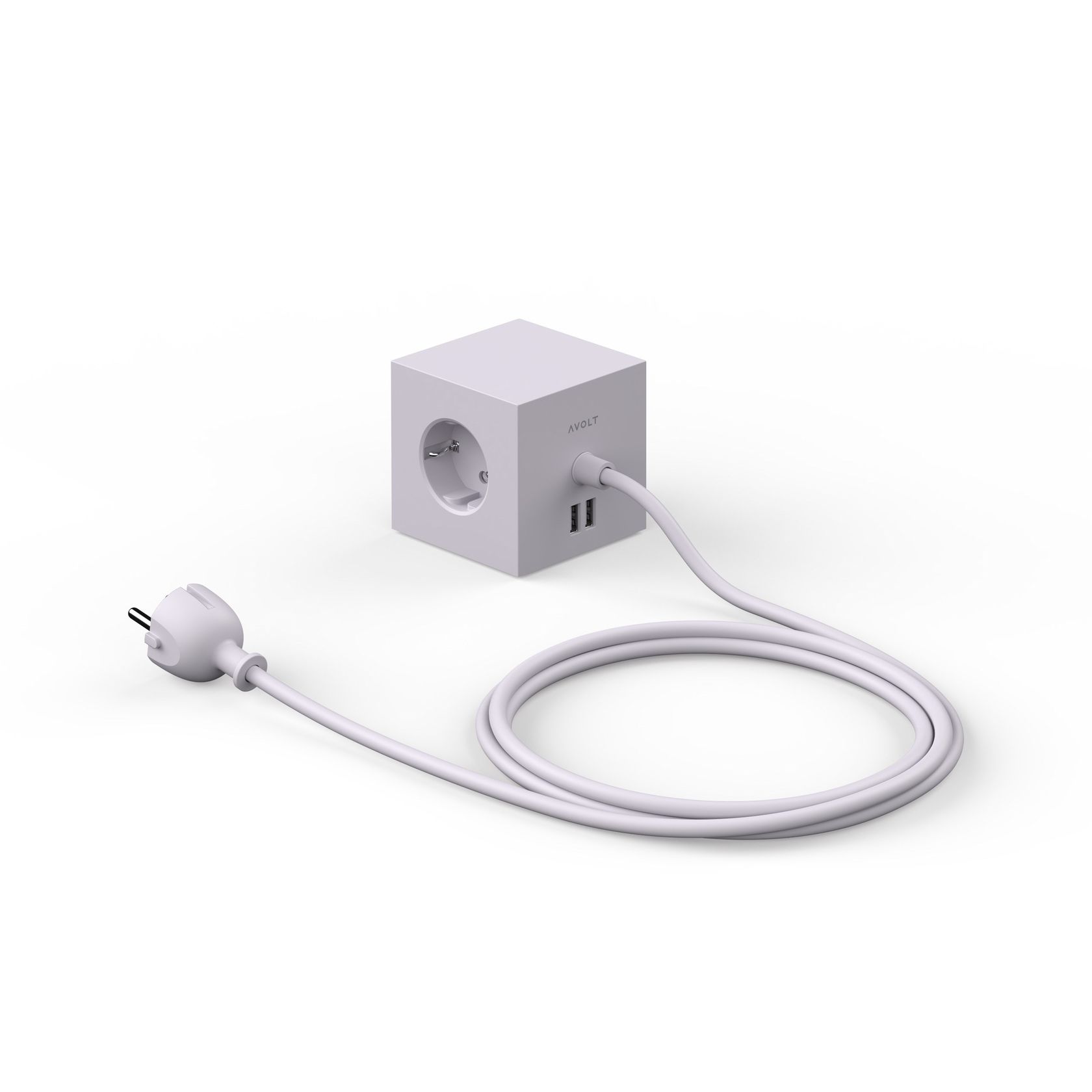 SQUARE 1 | Plastic electrical socket By Avolt design Avolt design studio
