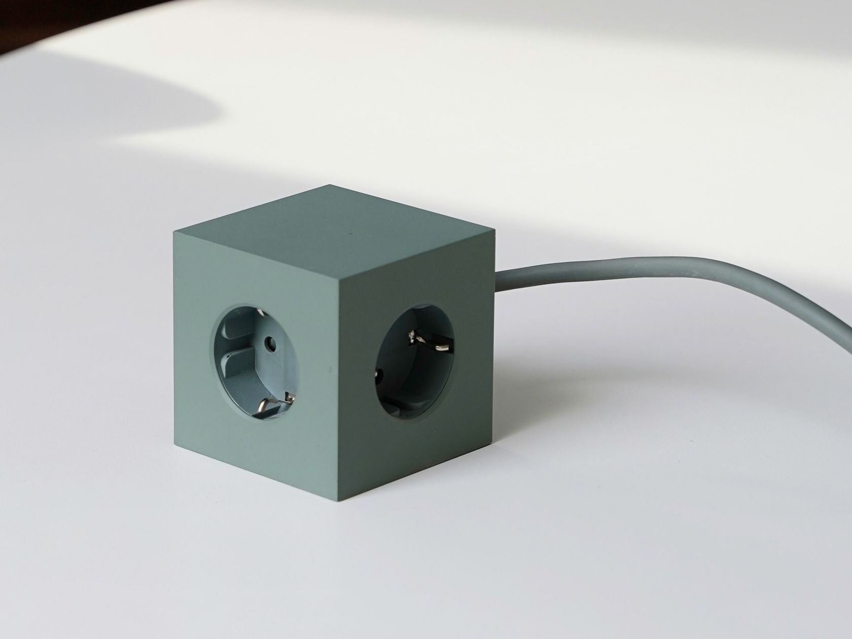 SQUARE 1 | Plastic electrical socket By Avolt design Avolt design studio