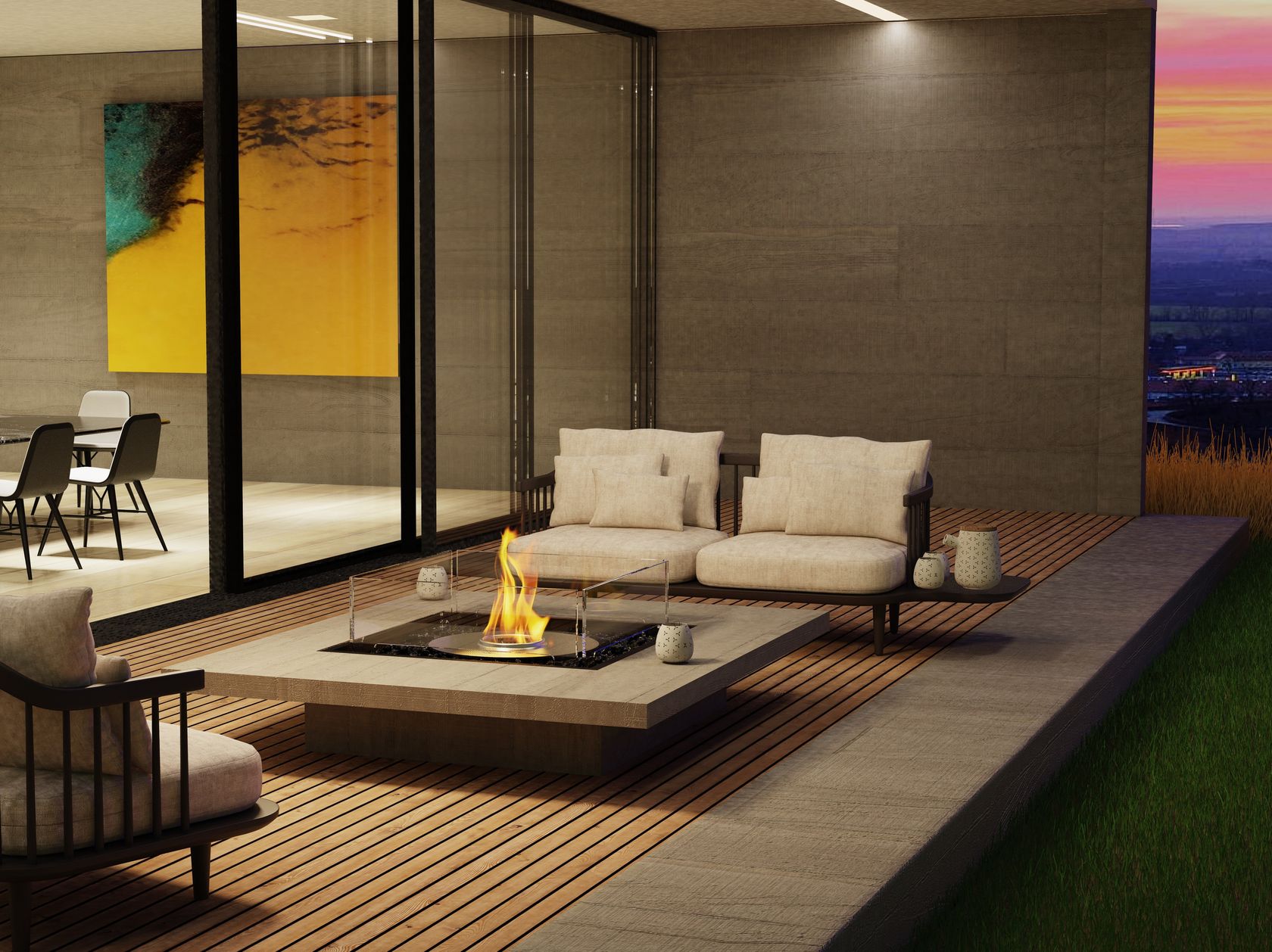 SQUARE 22 Fireplace By EcoSmart Fire