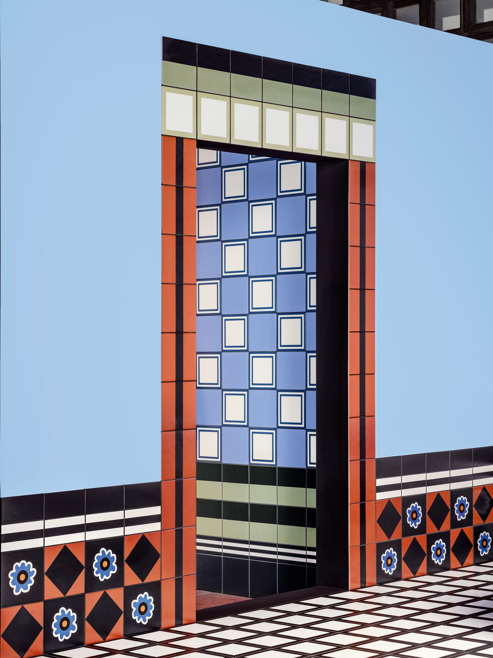 MATTONELLE MARGHERITA Glazed porcelain stoneware wall/floor tiles By ...