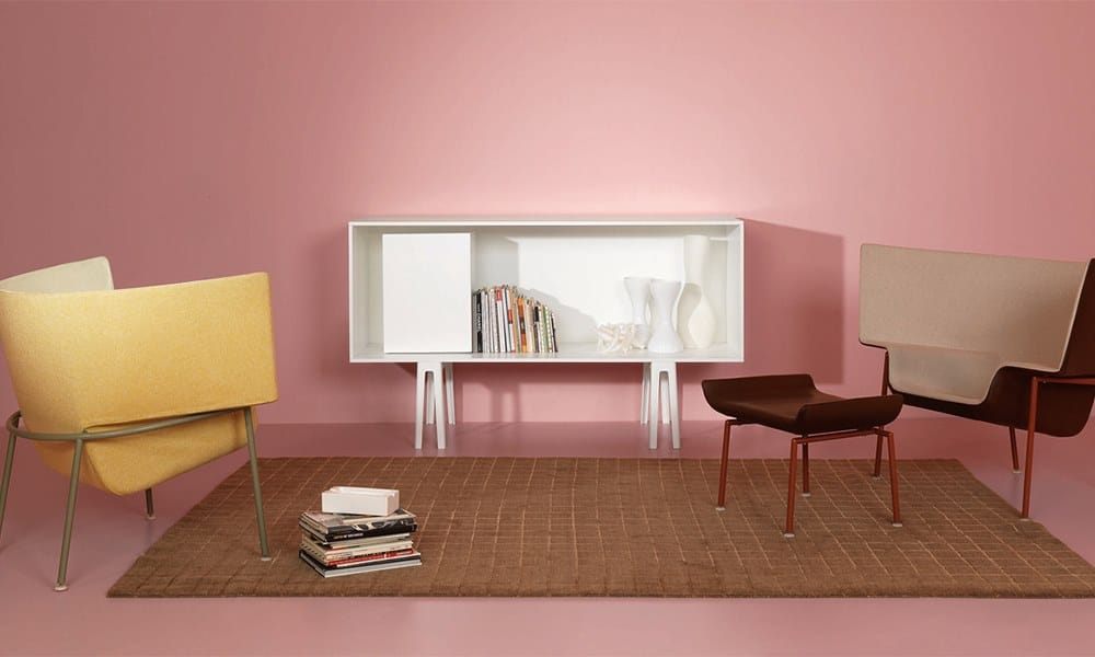 Hand-knotted Tibetan wool and viscose rug SQUARE By Cappellini design ...