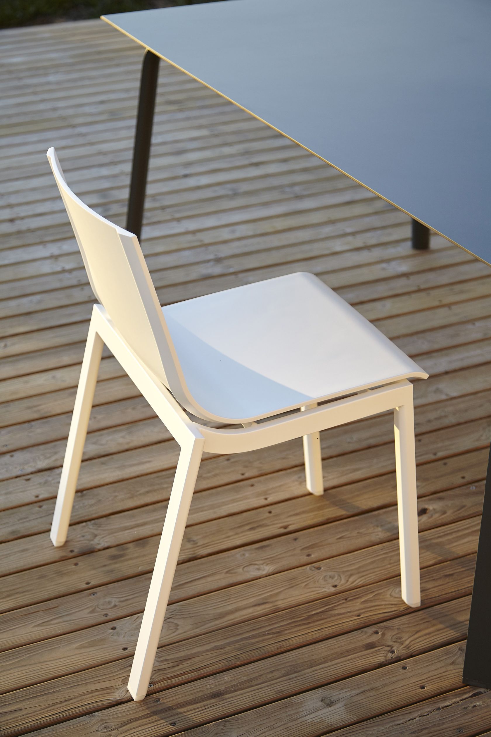 Stackable polyurethane garden chair STACK CHAIR 4 Stack Collection By ...