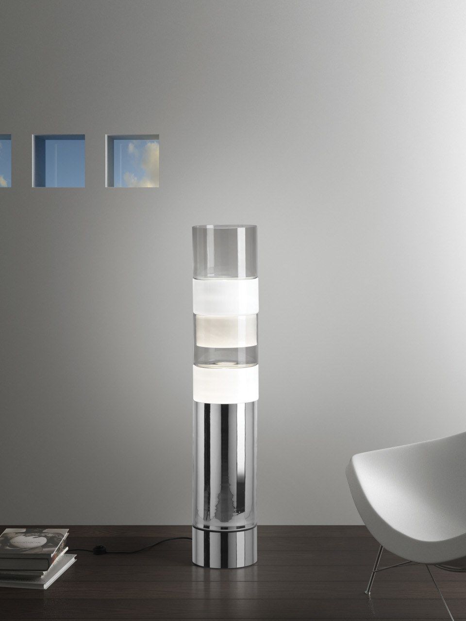 STACKING B Floor lamp By LEUCOS
