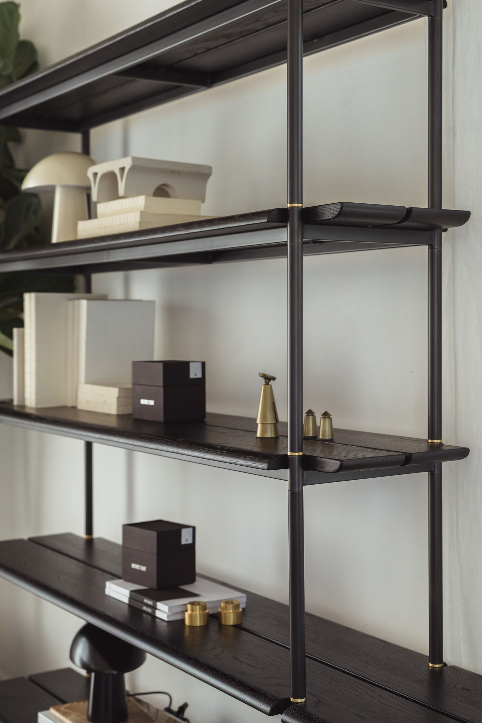 STACKING Steel and wood bench By District Eight