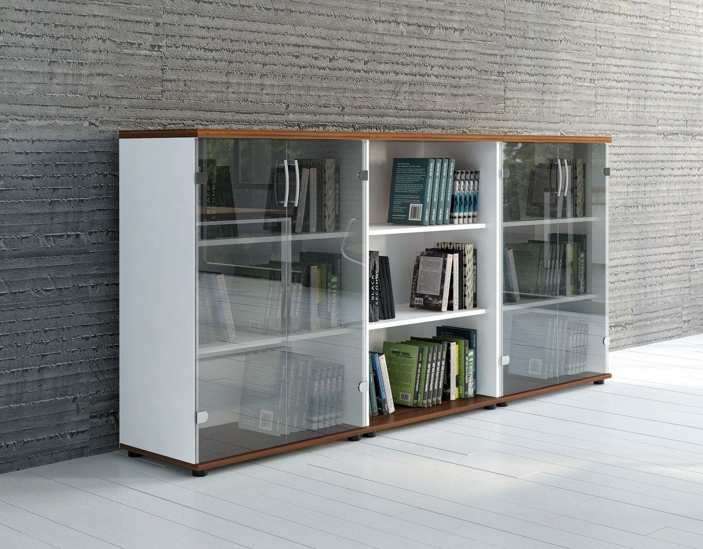 STANDARD Low office storage unit with lock By MDD