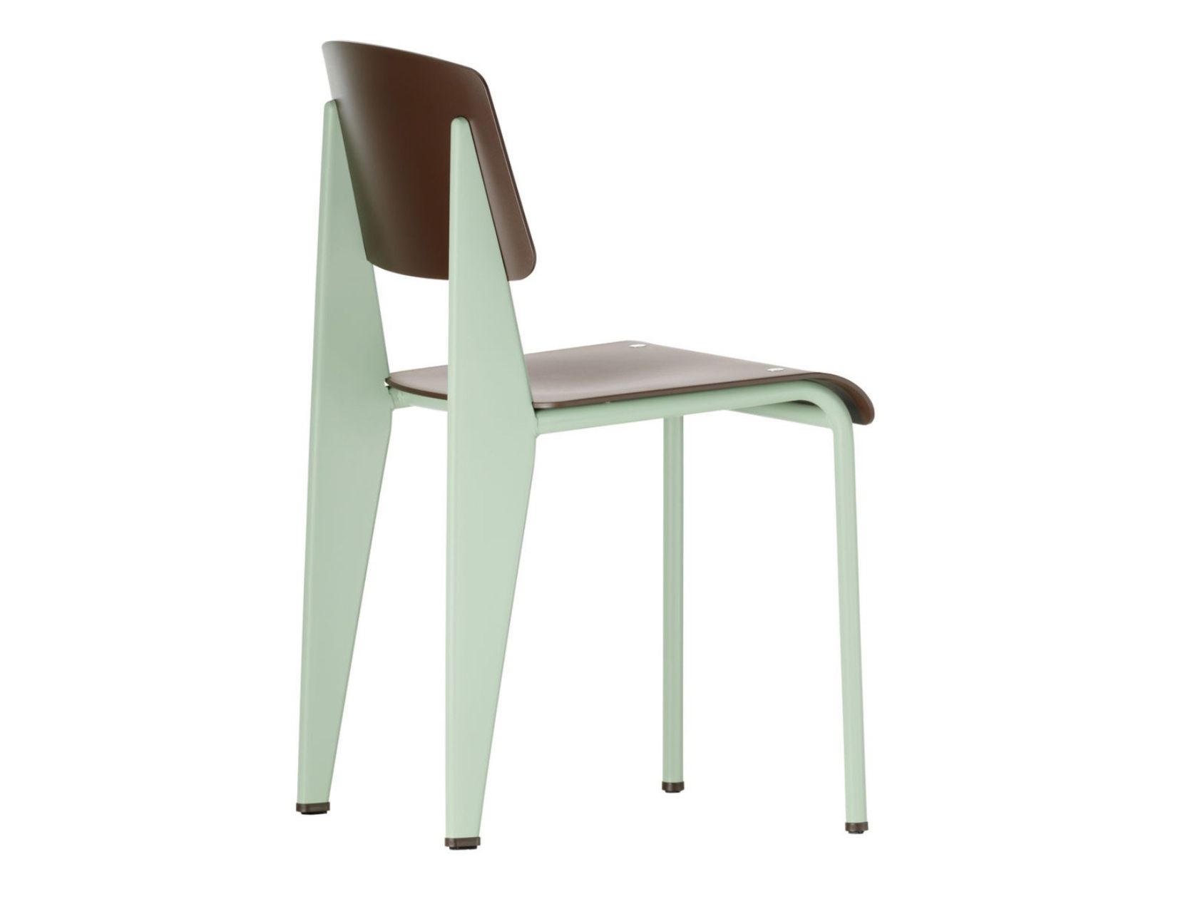 STANDARD SP Steel and plastic chair By Vitra | design Jean Prouvé