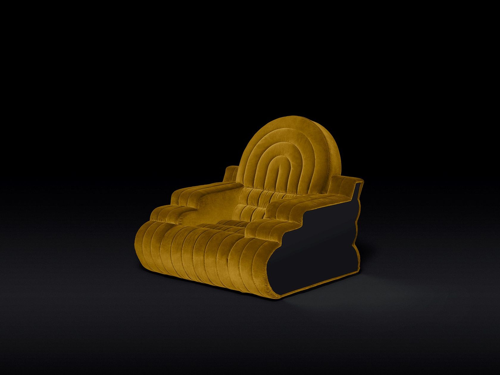 Sectional modular sofa STANLEY By Gufram design Atelier Biagetti