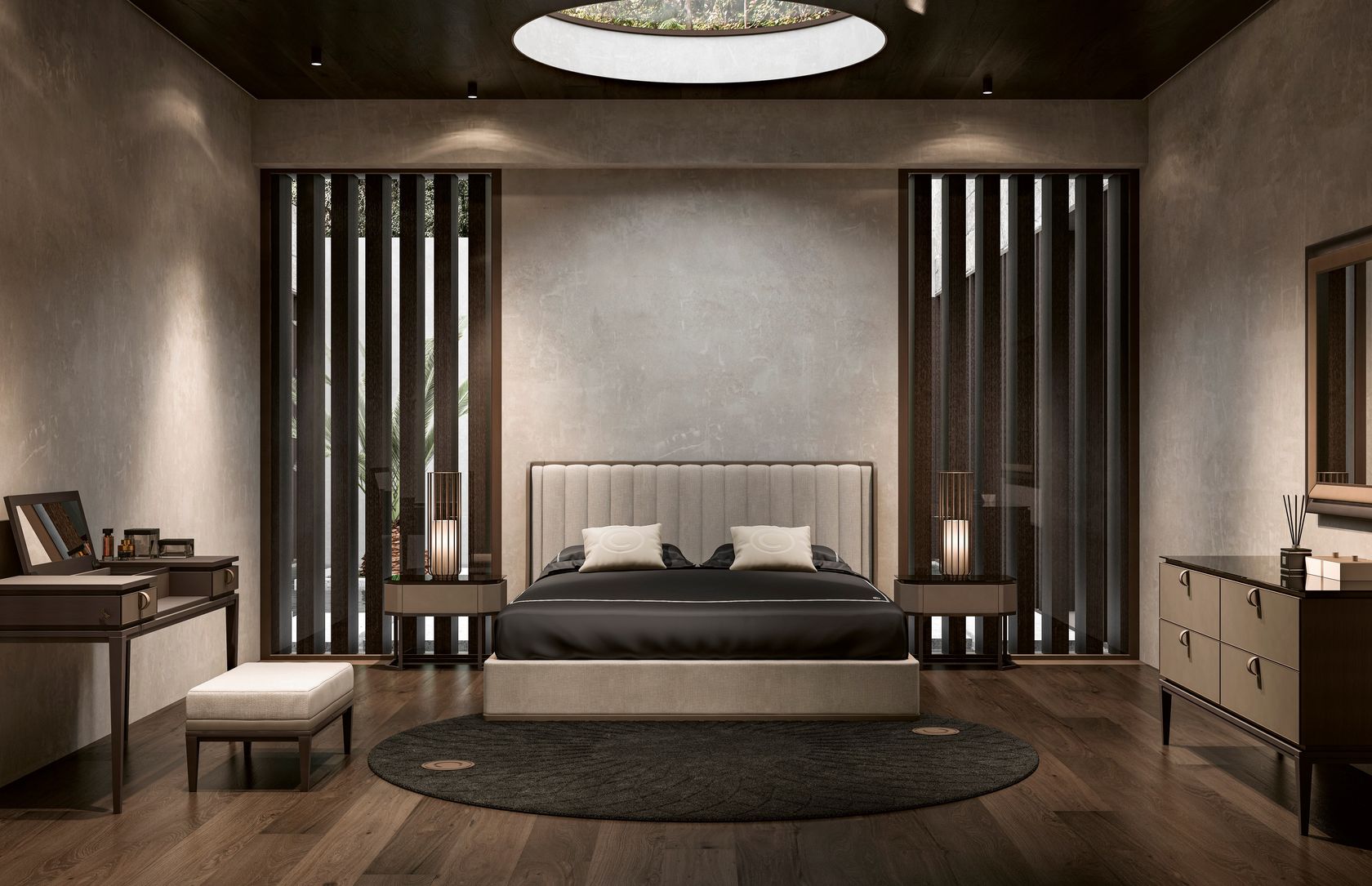 STARLIGHT | Fabric bed Starlight Collection By CPRN HOMOOD design Lucia ...