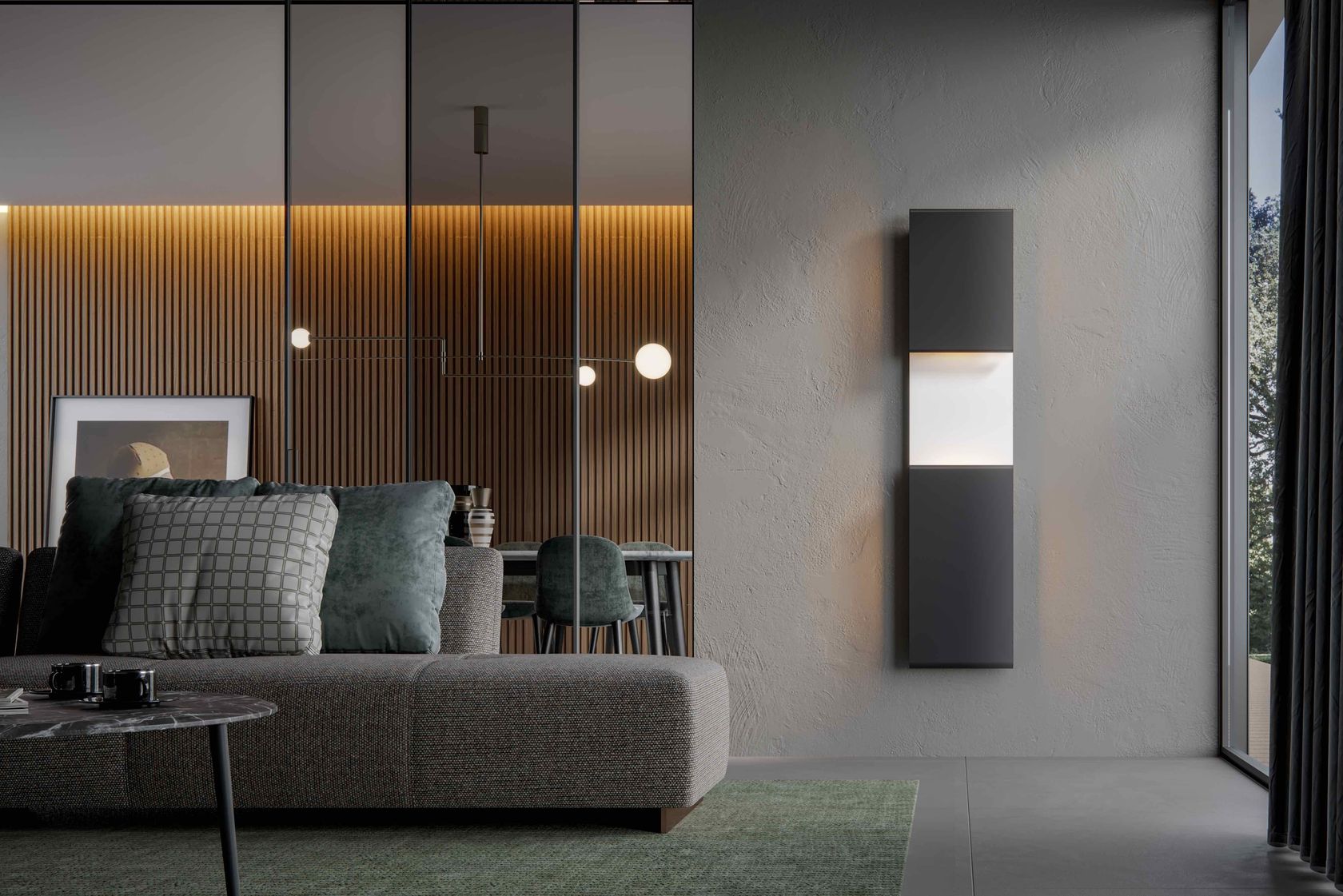 STARLIGHT Hydraulic or electric radiator with LED lighting system By ...