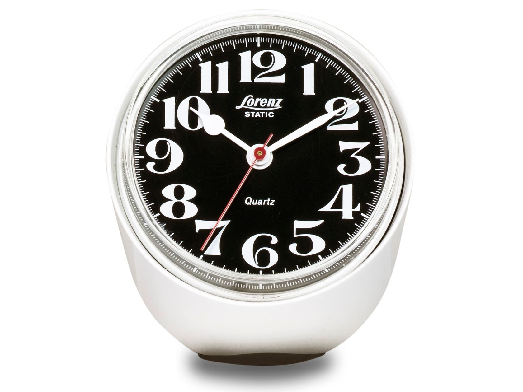 STATIC | Steel clock Laquered steel table clock By Lorenz | design ...