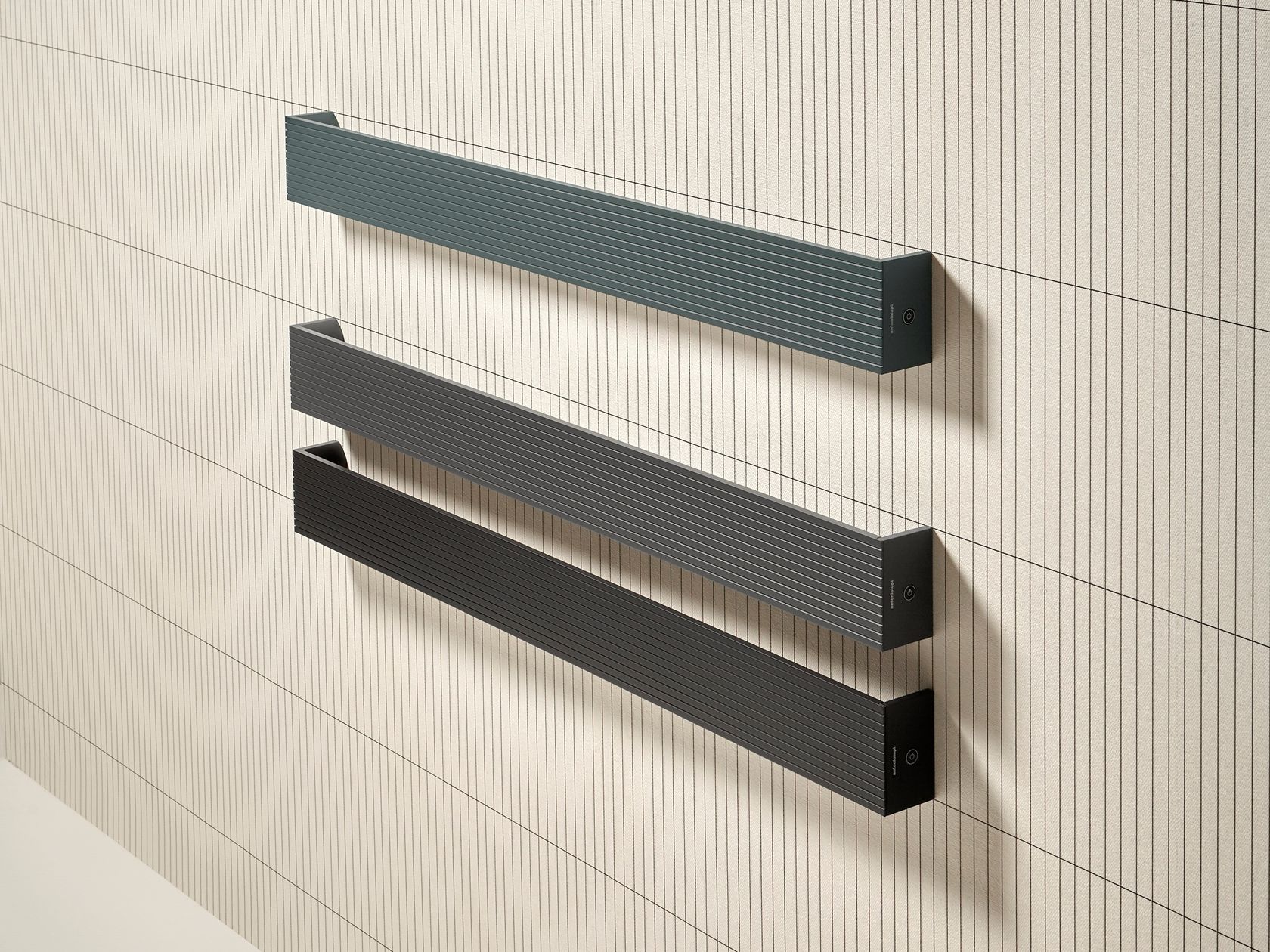STECCA towel warmer By Antonio Lupi Design design Nevio Tellatin