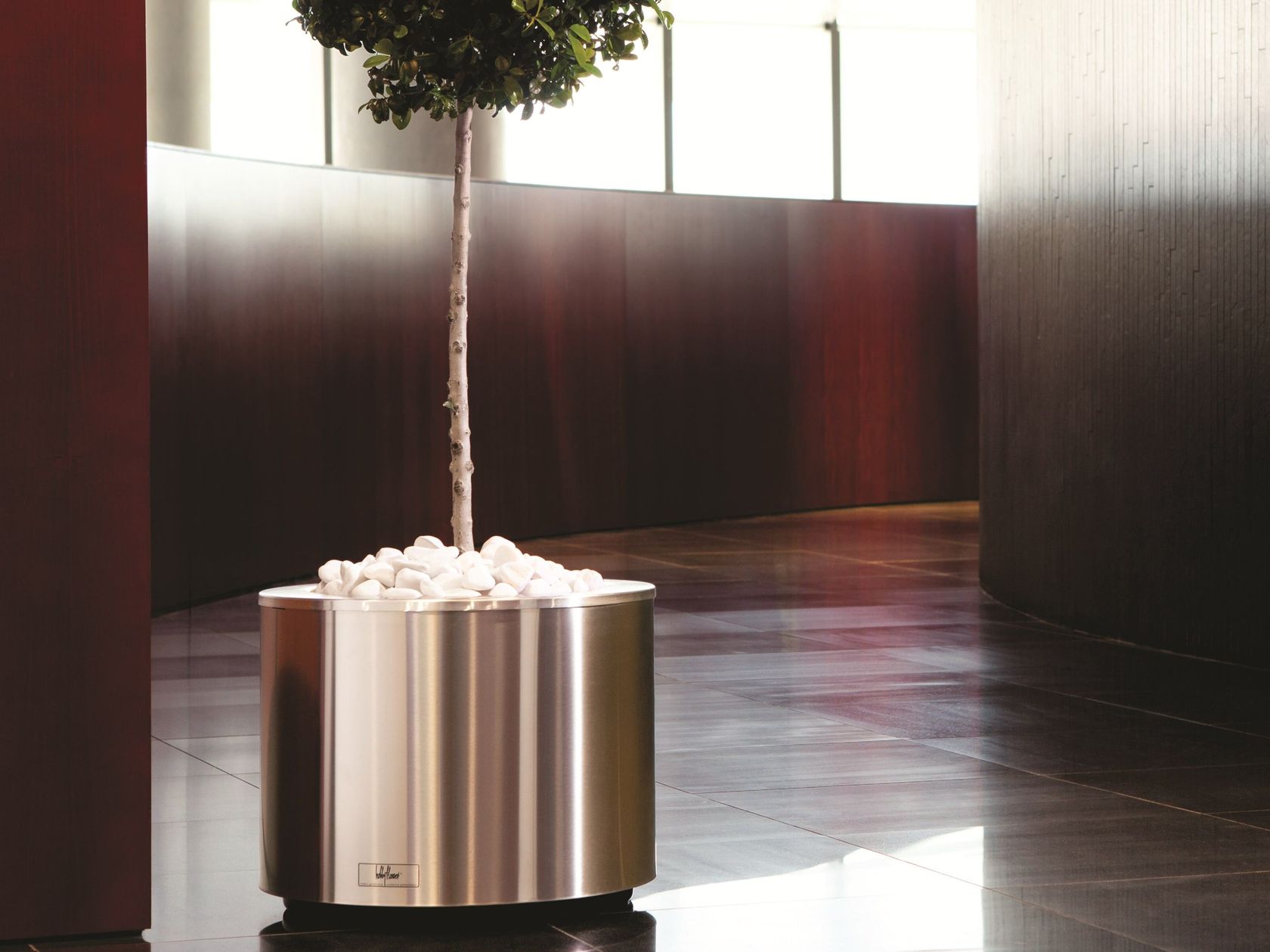 STEEL | Round plant pot By Hobby Flower