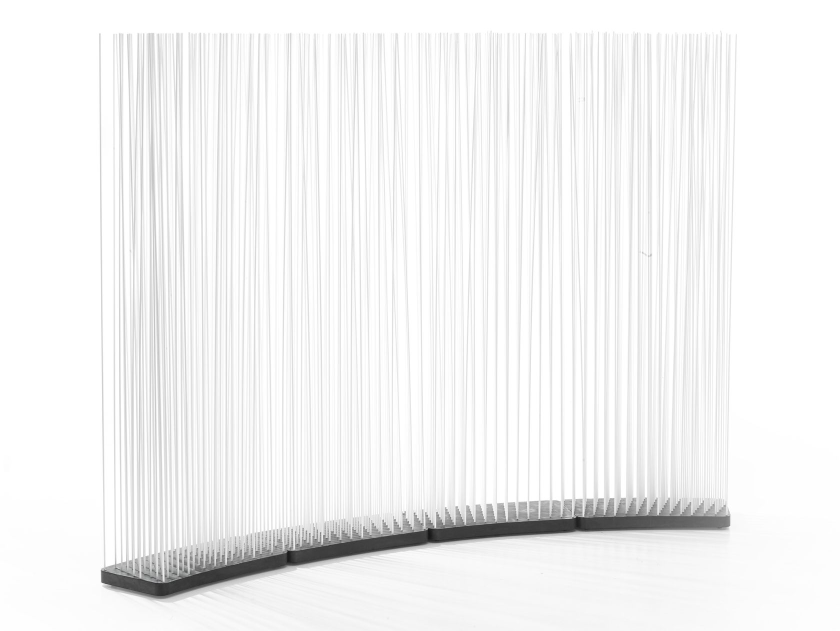 STICKS CURVED Garden partition By Extremis | design Globalhaus