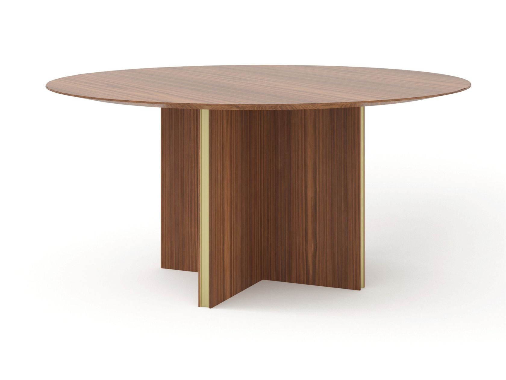 STOCKHOLM Round wooden dining table By Punt | design Mario Ruiz