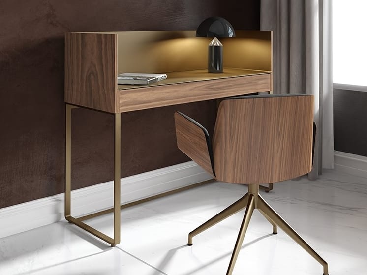 STOCKHOLM Sekretär aus Holz mit Schubladen By Punt | design Mario Ruiz