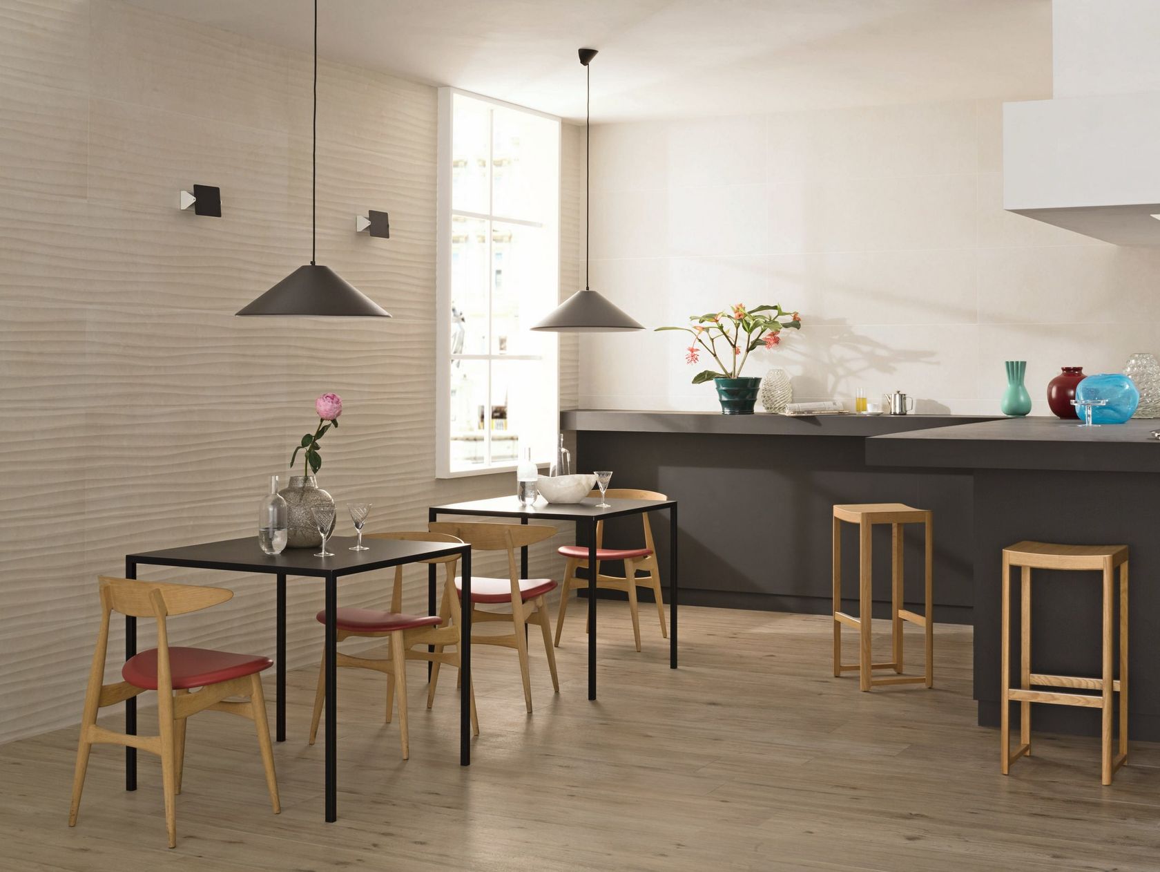 Indoor single-fired ceramic wall tiles STONE_ART By MARAZZI