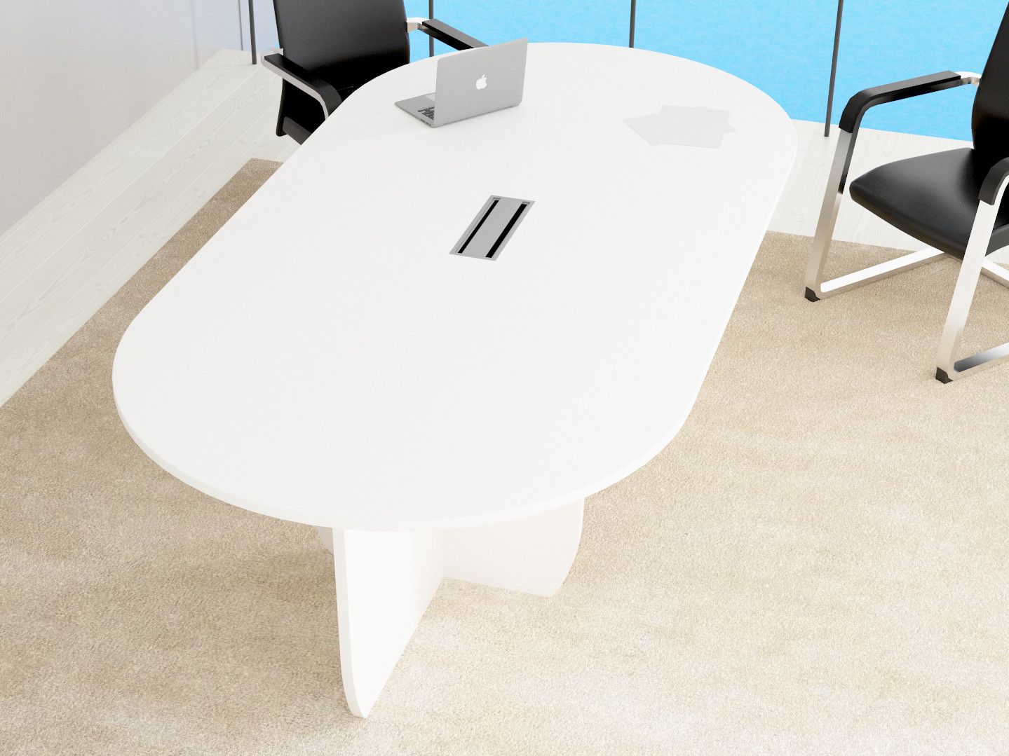 STONE MEETING | Oval meeting table By FERCIA