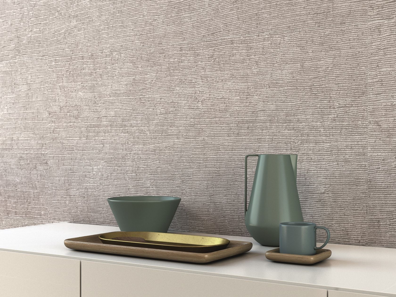 STONE TALK GREY Porcelain stoneware wall/floor tiles with stone effect ...