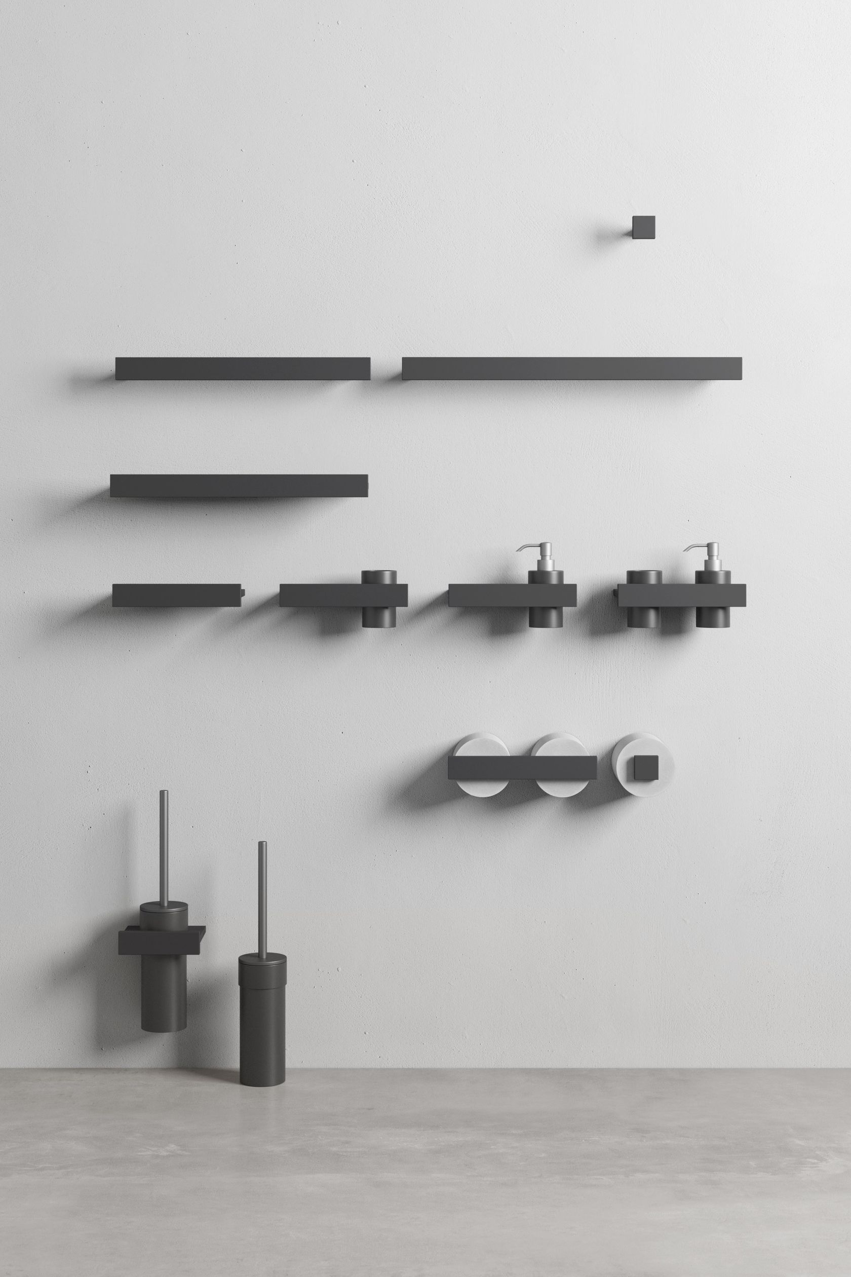 STONE | Toilet roll holder Stone Collection By Rexa Design